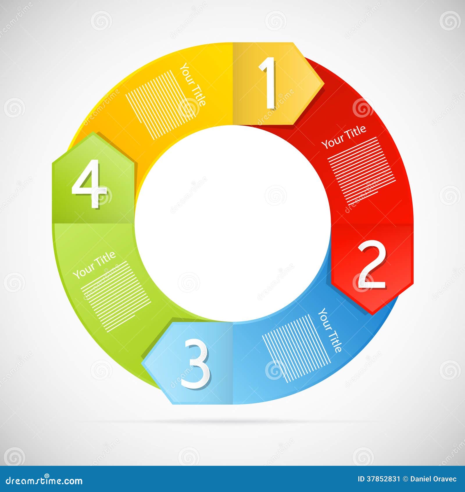 Colorful Vector Progress Steps for Tutorial, Infographics Stock Vector ...