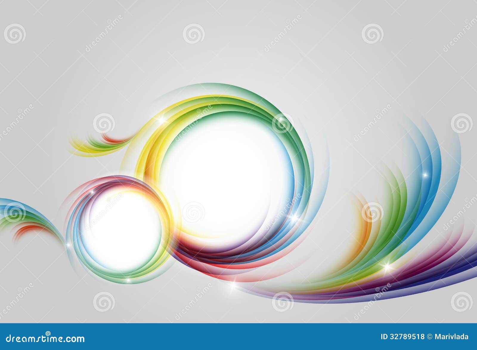 Colorful Vector Rainbow Backdrop Stock Vector - Illustration of ...