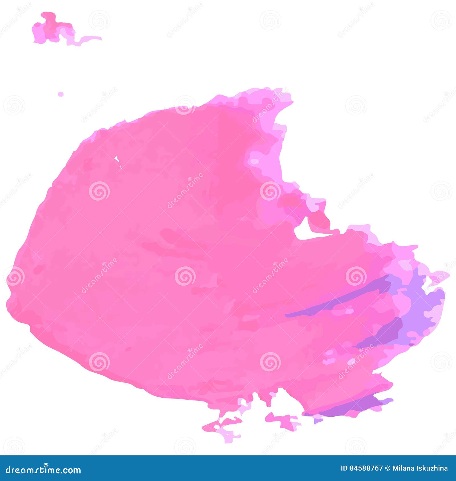 Colorful Vector Splashes - Blot, Stains Stock Vector - Illustration of ...