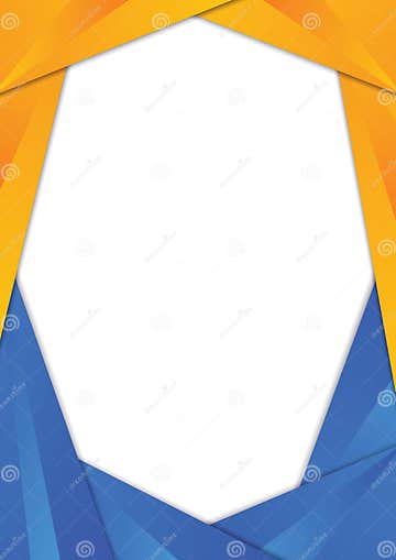 Colorful Triangle Frame Border Stock Vector - Illustration of ...