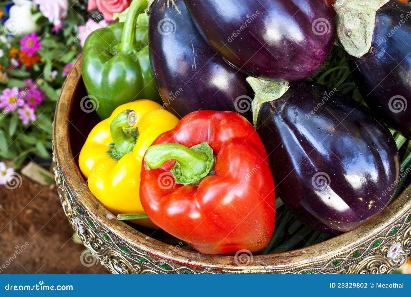 Colorful vegetables stock photo. Image of green, bowl - 23329802
