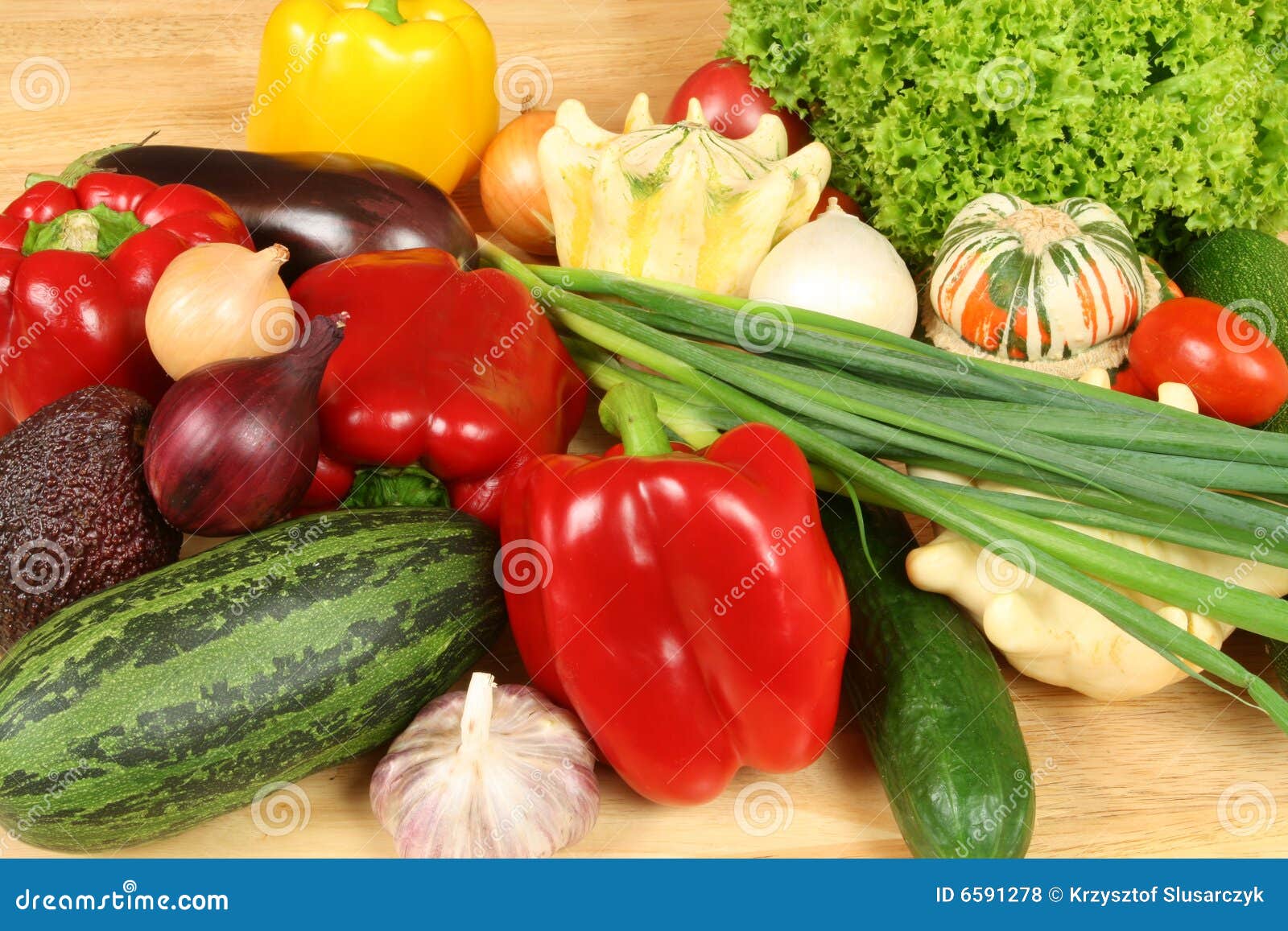 Colorful vegetables stock photo. Image of wooden, garlic - 6591278