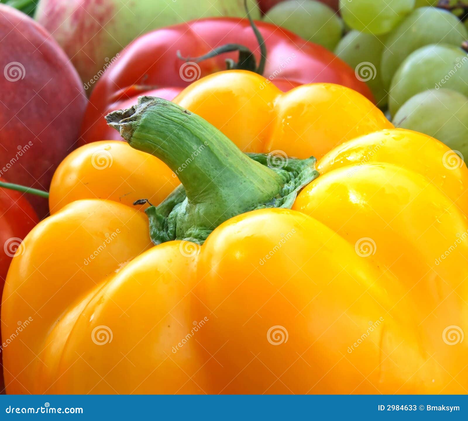 Colorful Vegetables and Fruit Stock Image - Image of healthy, autumn ...