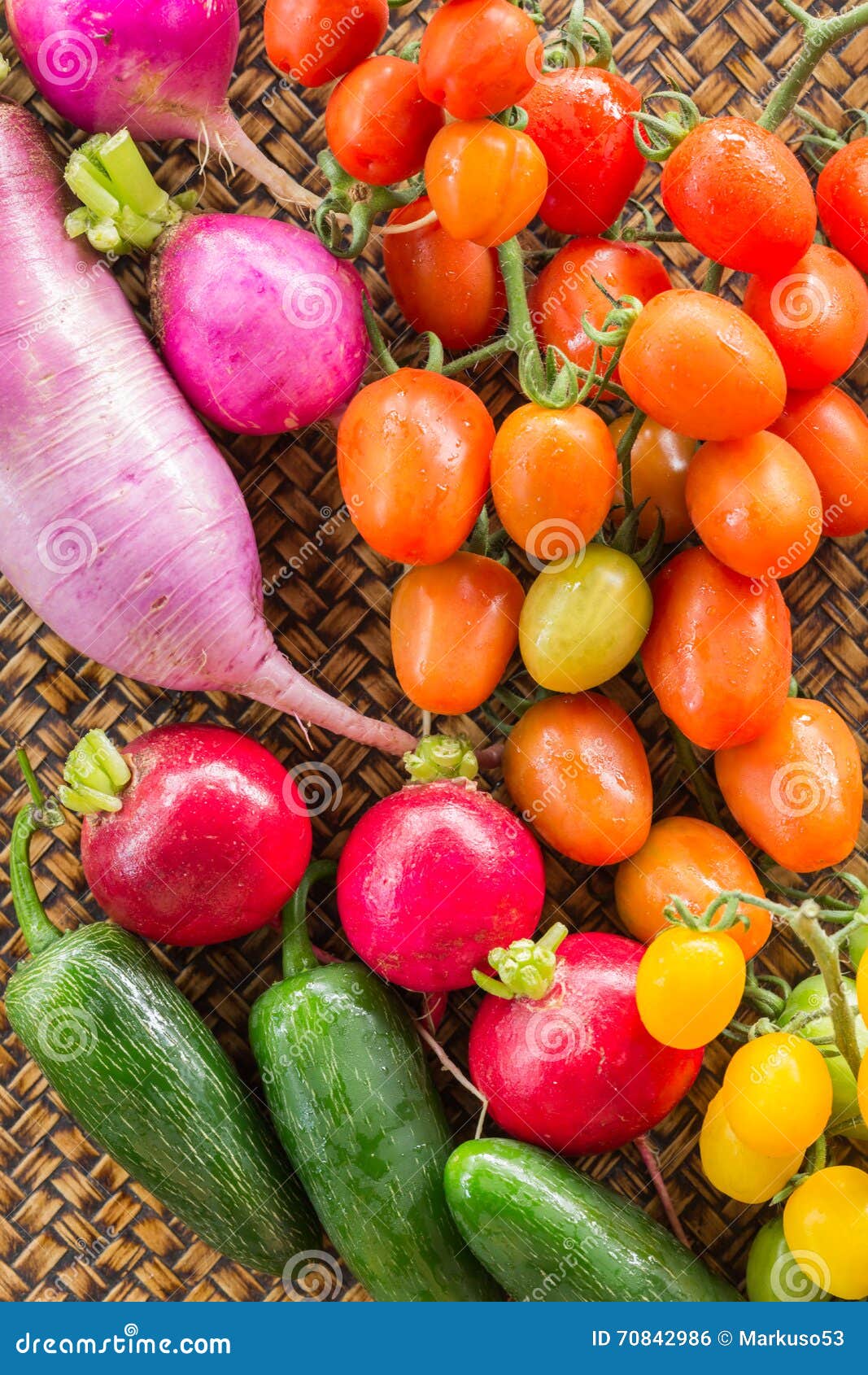 Colorful Vegetables stock photo. Image of colorful, produce - 70842986