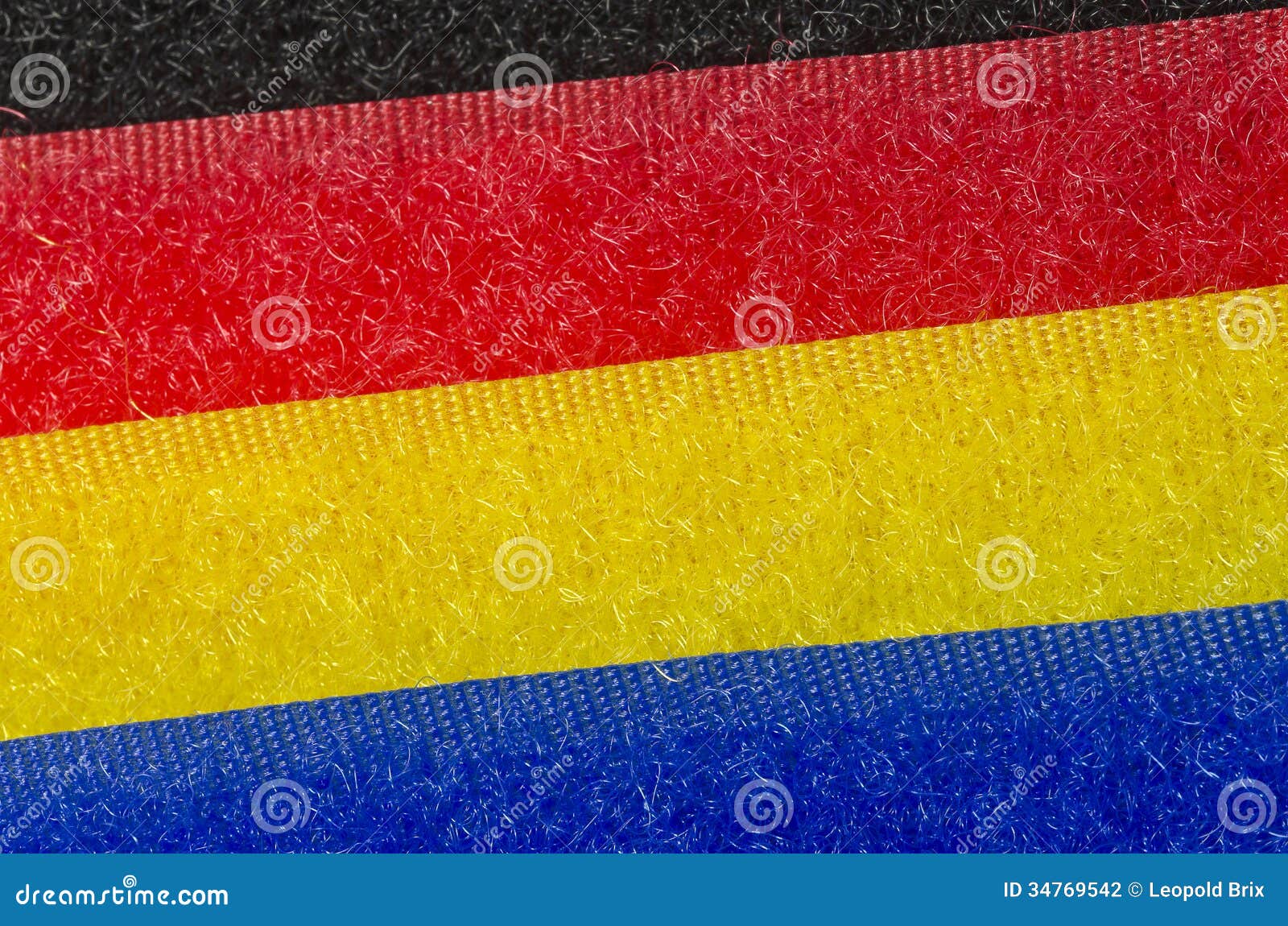 Colorful velcro tapes stock photo. Image of yellow, tape - 34769542
