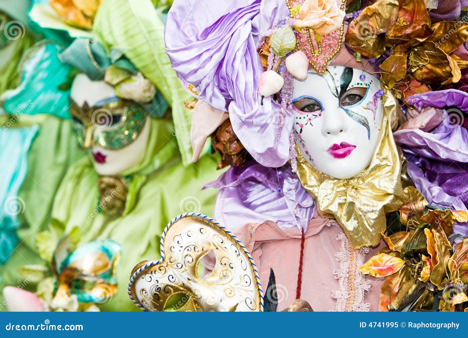 Colorful Venetian masks stock image. Image of europe, carnival - 4741995