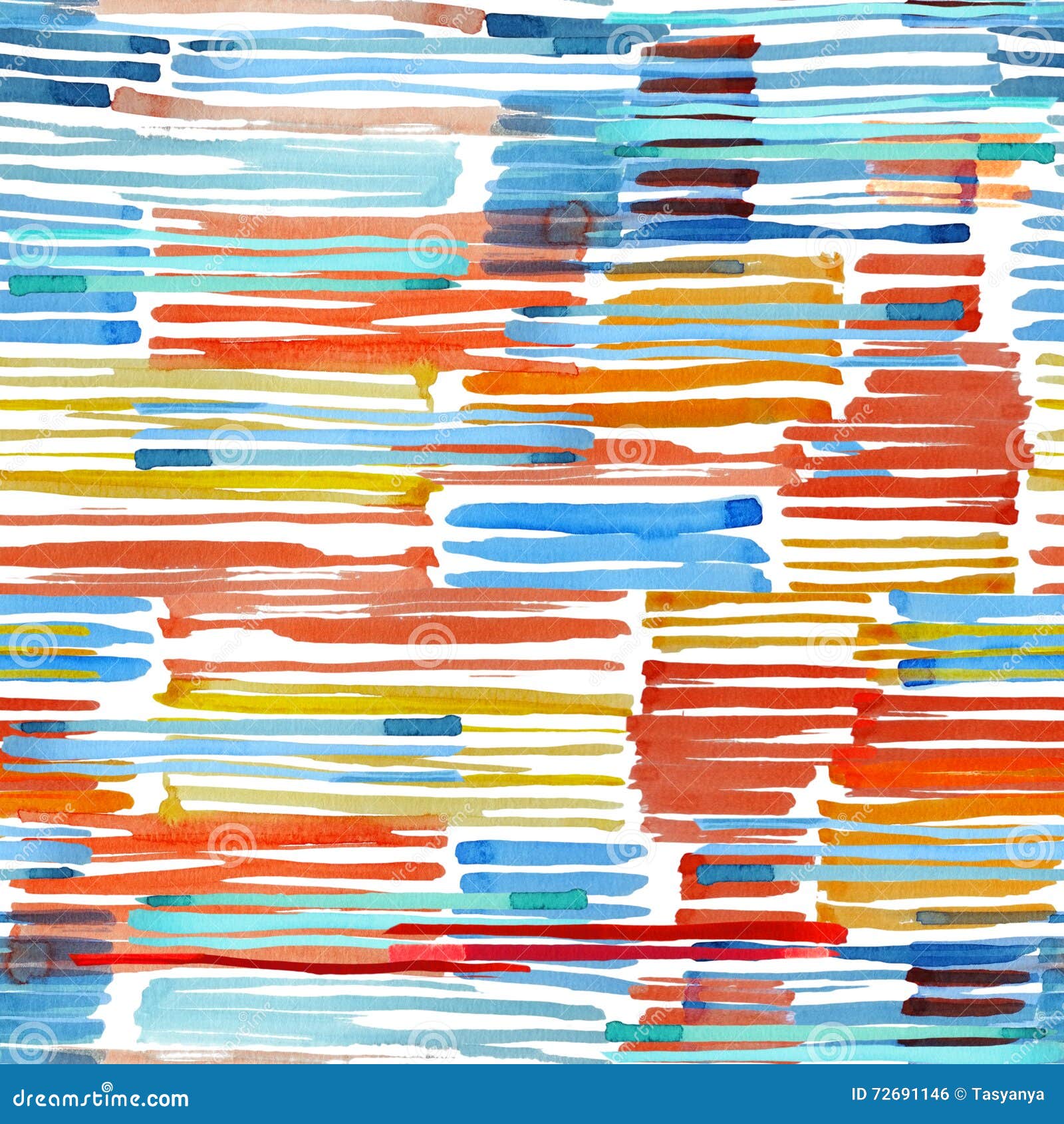 Colorful Vertical Brush Strokes Strips Seamless Pattern Stock ...
