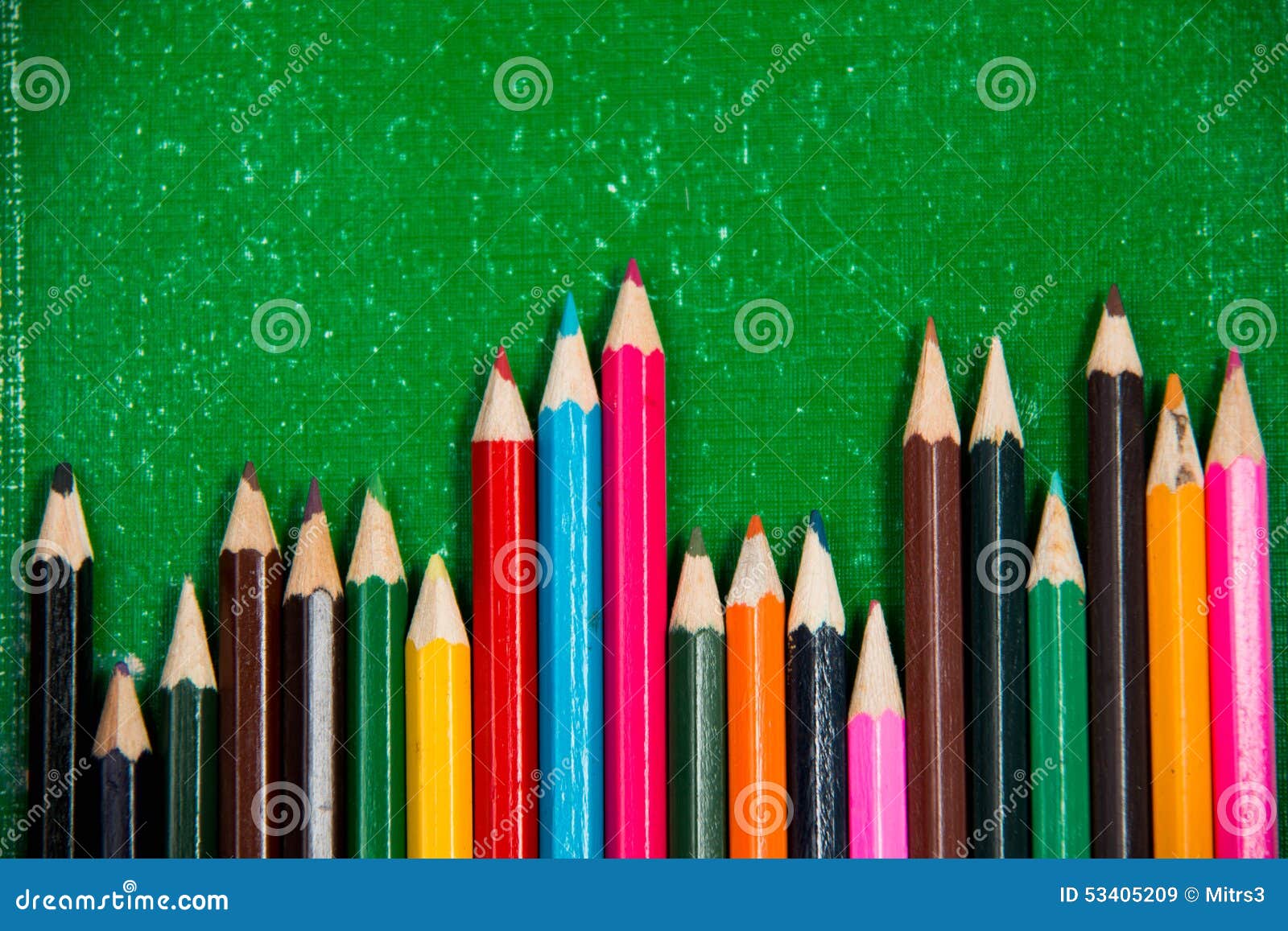 Colorful Vertical Pencil Crayon Stock Image - Image of pencil, drawing ...