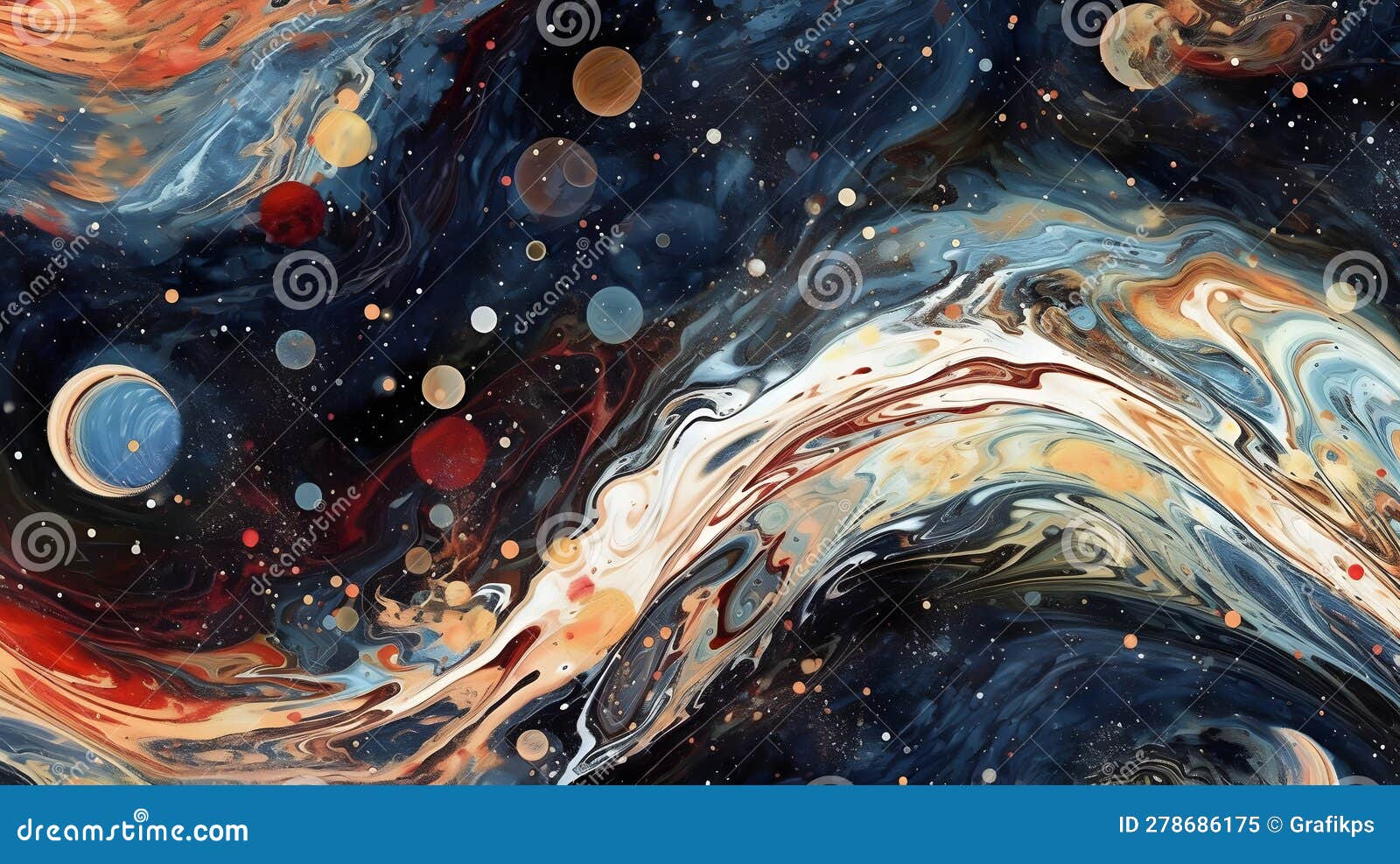 Colorful, Vibrant Abstraction Background that is a True Explosion of ...