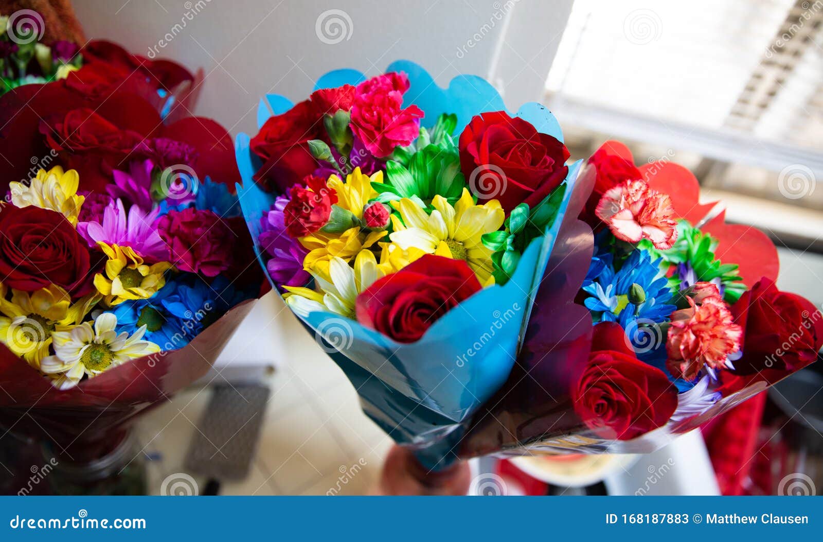 Vibrant Bouquet Of Flowers. Royalty-Free Stock Photography ...