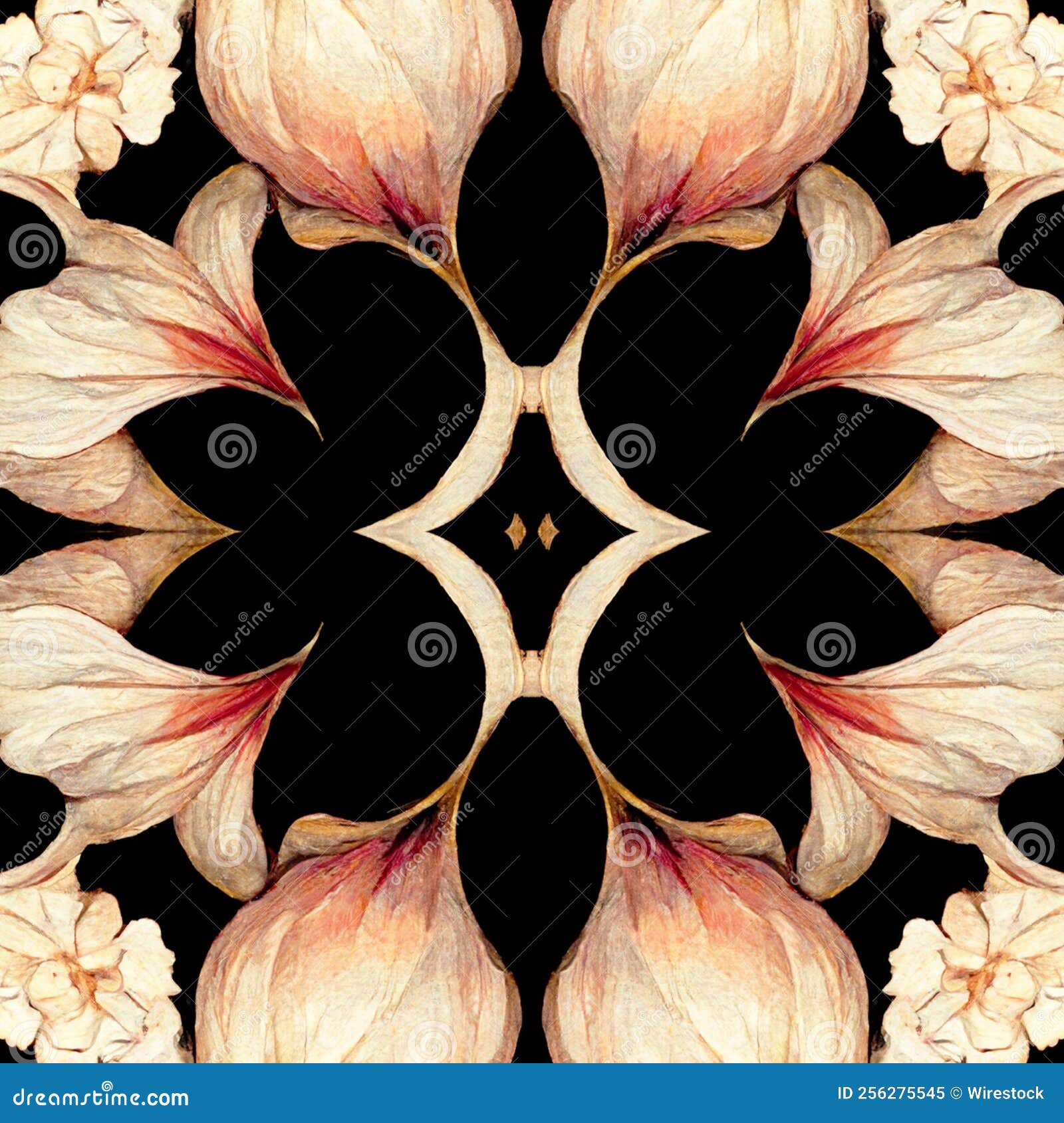 Colorful Victorian Floral Seamless Pattern Background Stock ...
