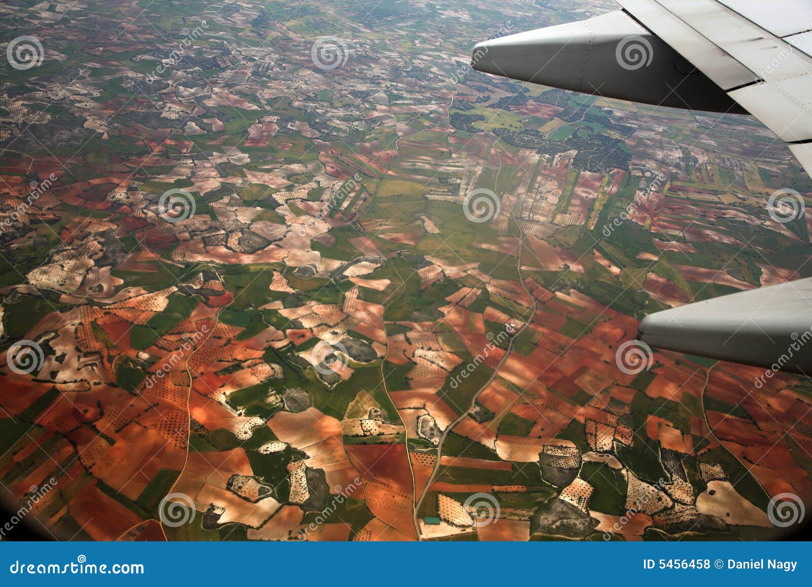 Colorful View at Plain Travel Stock Photo - Image of harvest, prospect ...