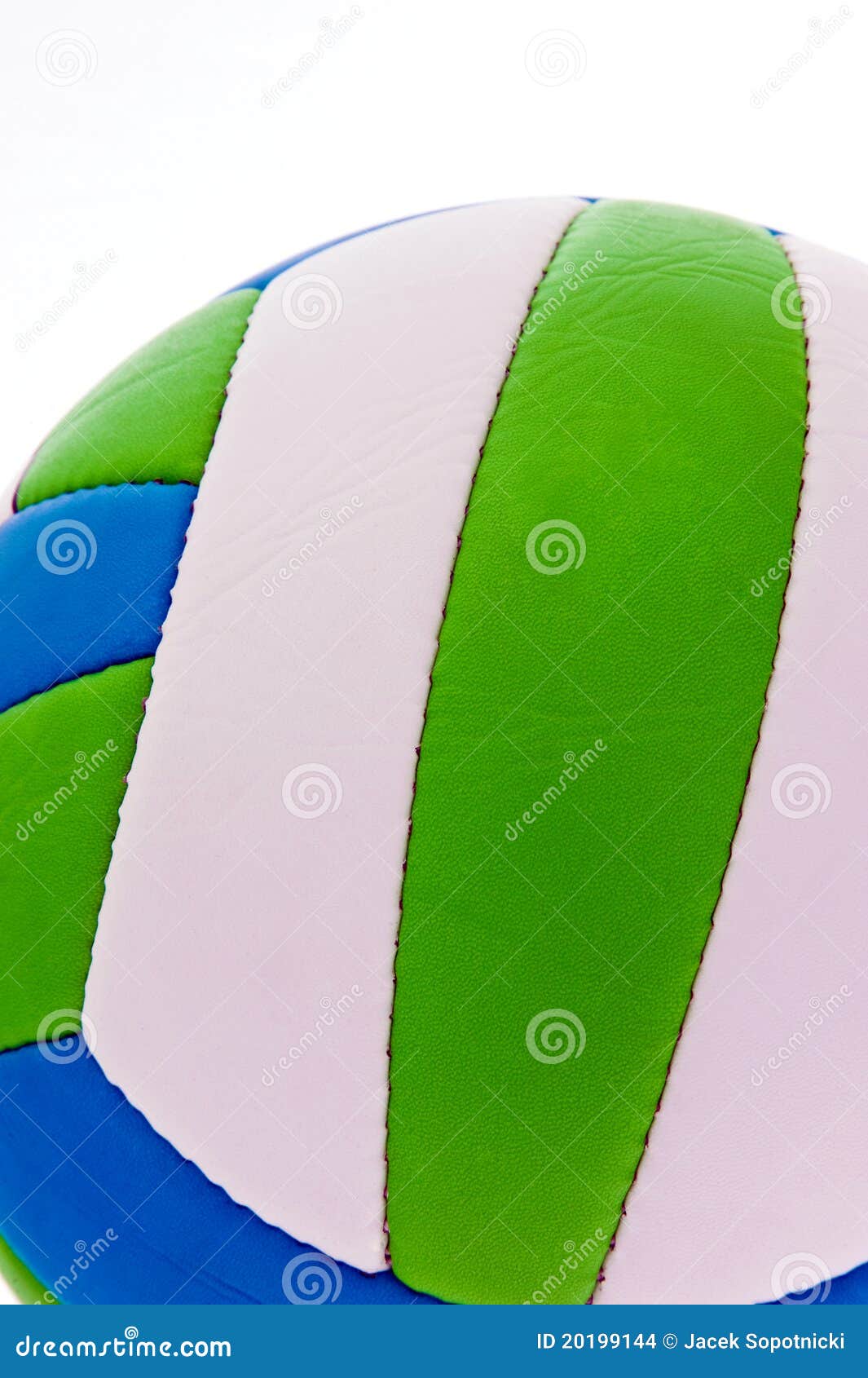 Colorful volleyball stock photo. Image of team, leather - 20199144