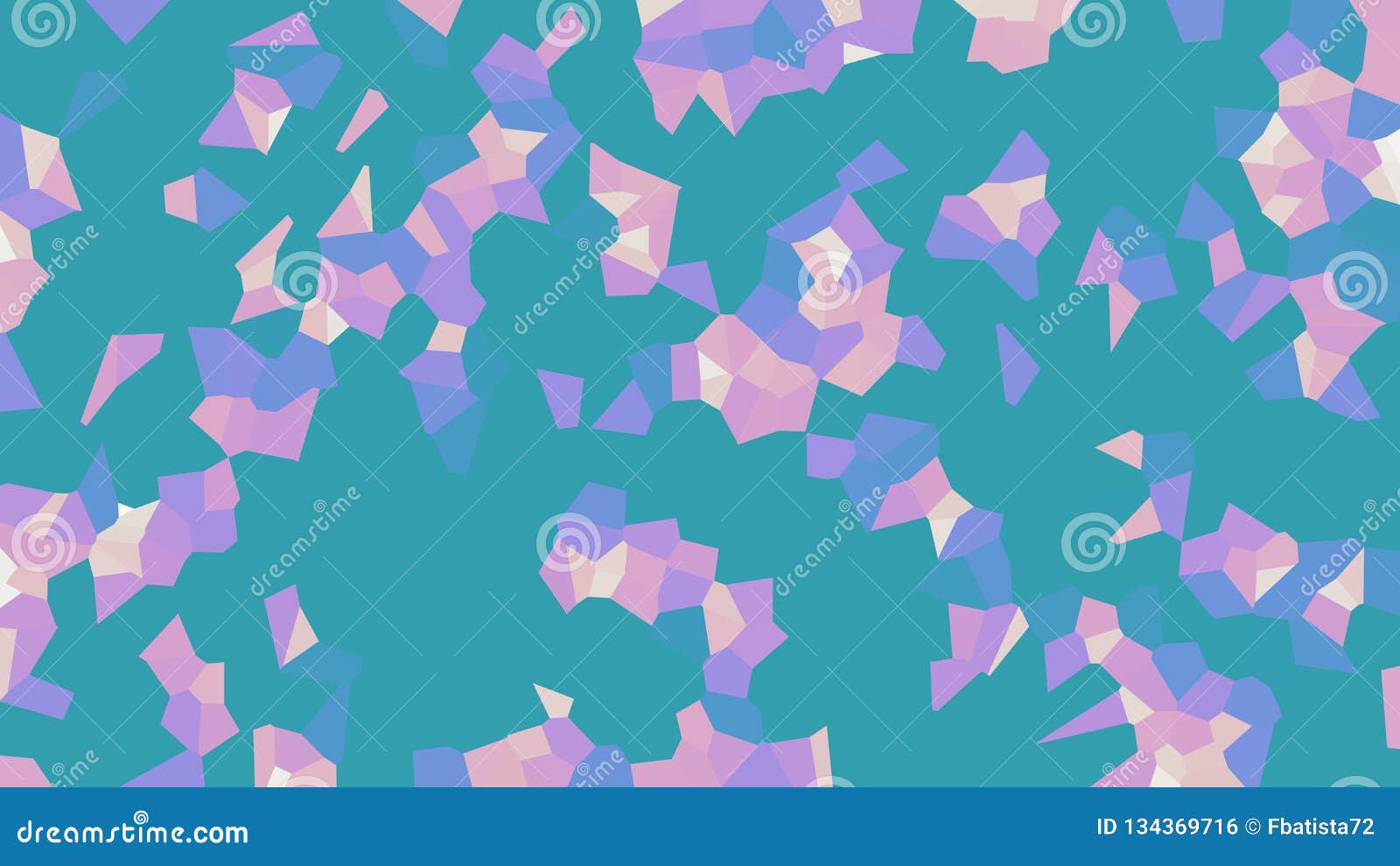 Colorful Voronoi, Vector Abstract. Seamless Irregular Lines Mosaic ...