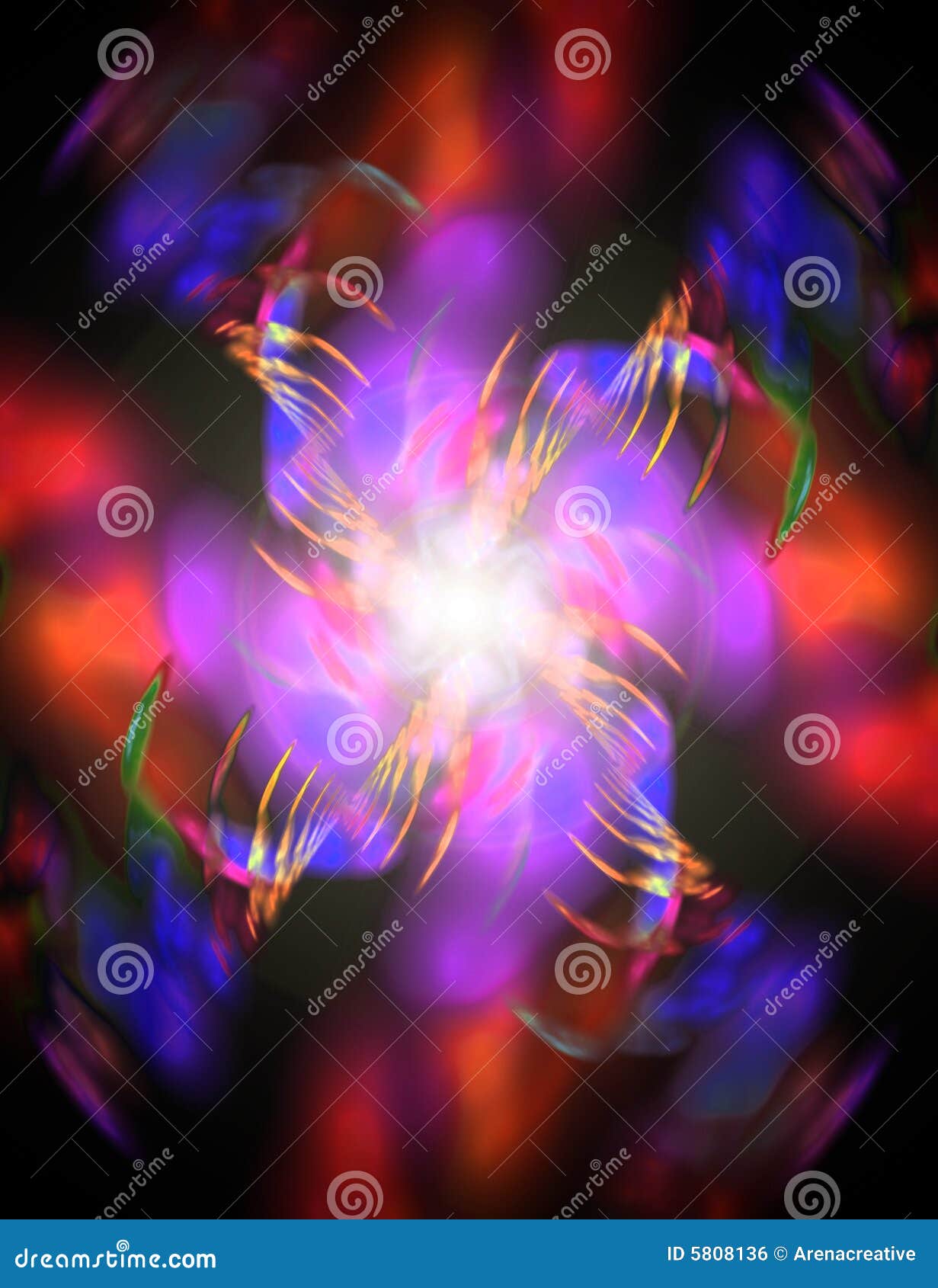 Colorful Vortex stock illustration. Illustration of abstract - 5808136