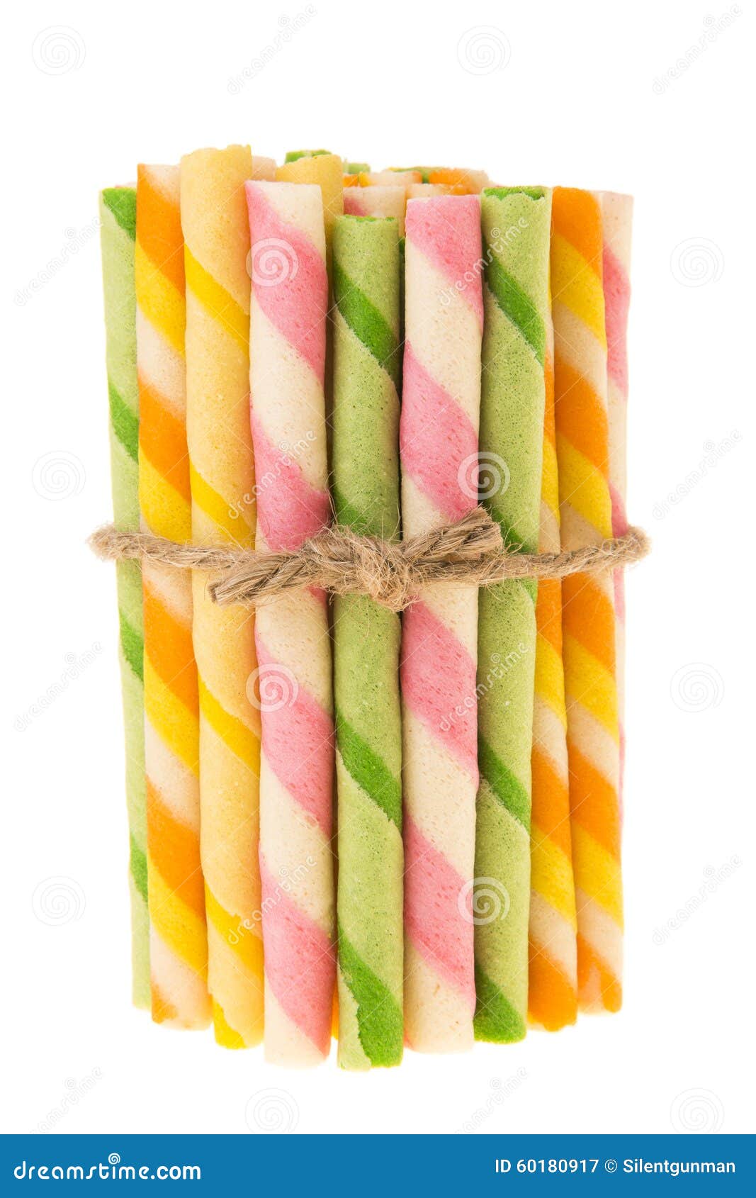 Colorful Wafer Stick Roll Stock Photo | CartoonDealer.com #170284872