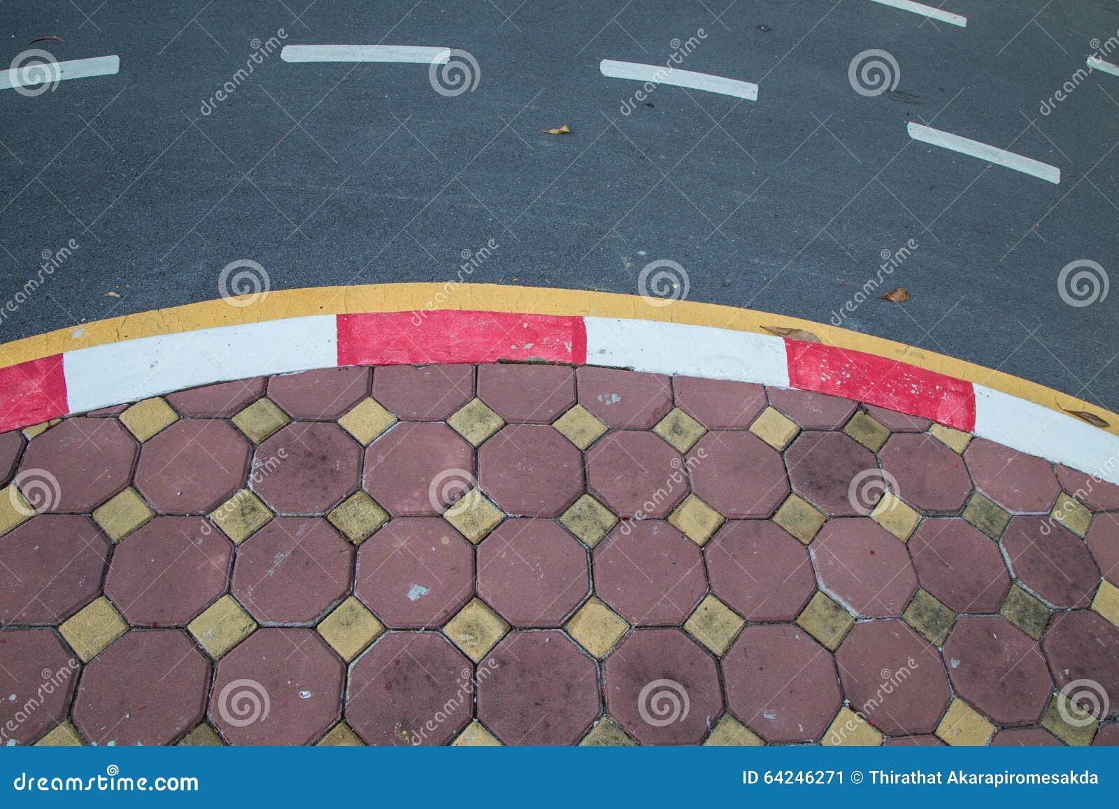 Colorful walking path stock image. Image of background - 64246271