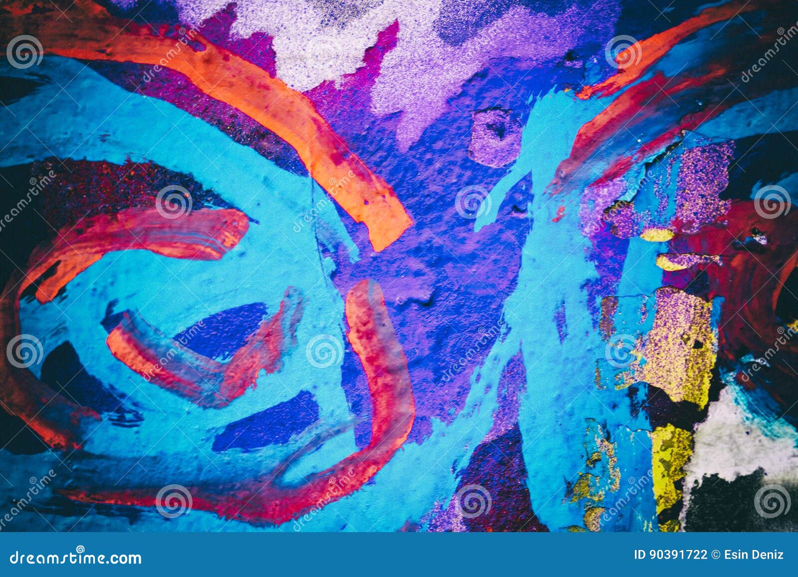Colorful Wall Texture stock photo. Image of background - 90391722