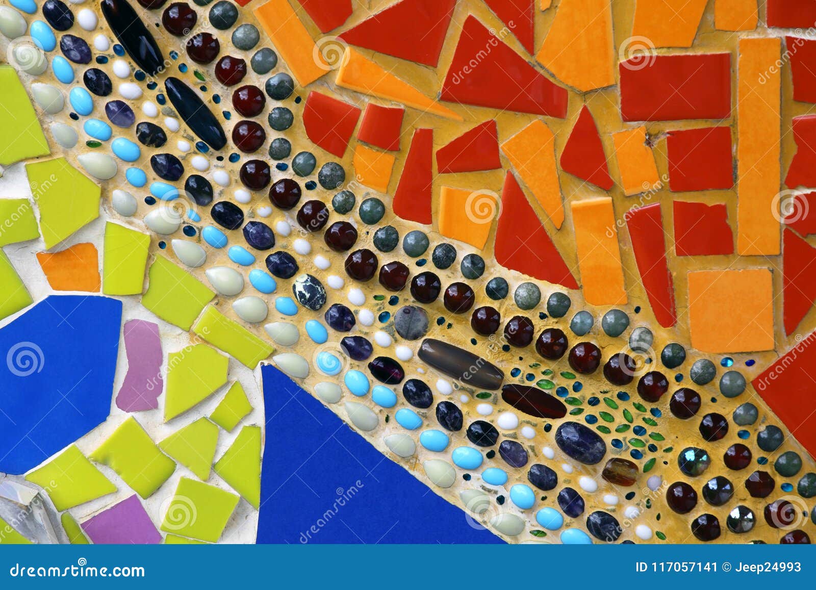 Colorful Wall Tile Background. Stock Image - Image of abstract, gold ...
