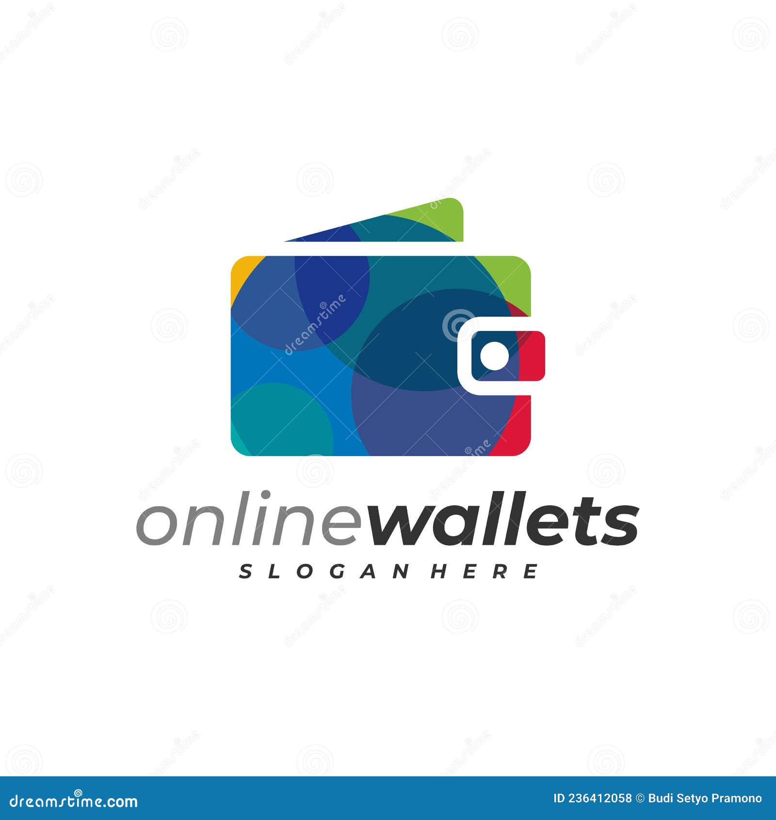 Colorful Wallets Logo Vector Template, Creative Wallets Logo Design ...