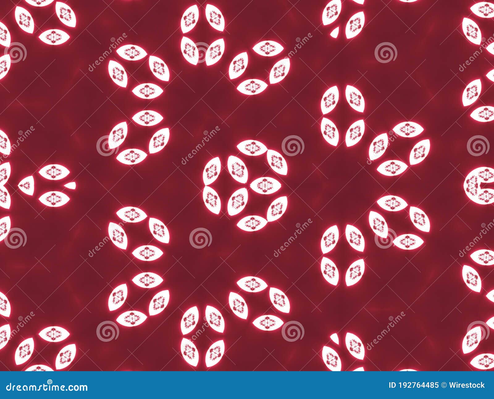 Colorful Wallpaper in Red Colors and Triangular-shaped Patterns Stock ...