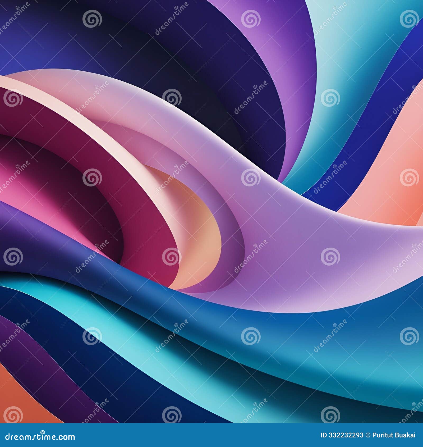 Colorful Wallpapers Created from Gradients. Stock Illustration ...