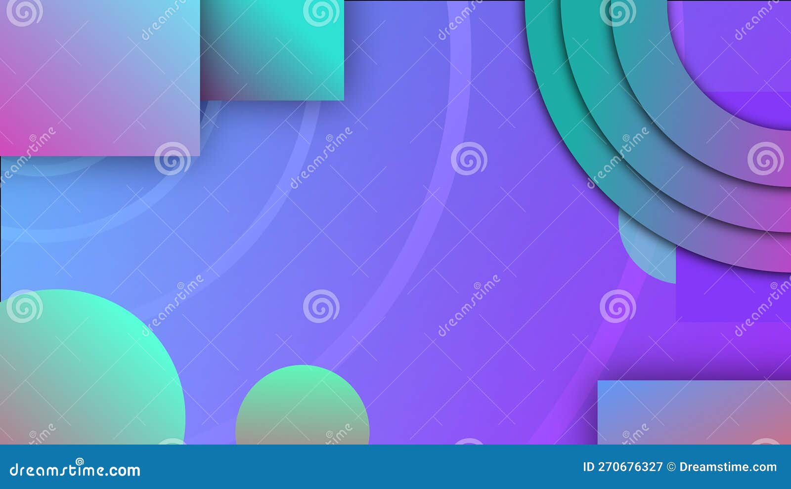 Colorful Washout Abstract Geometric Shape Background Stock Illustration ...