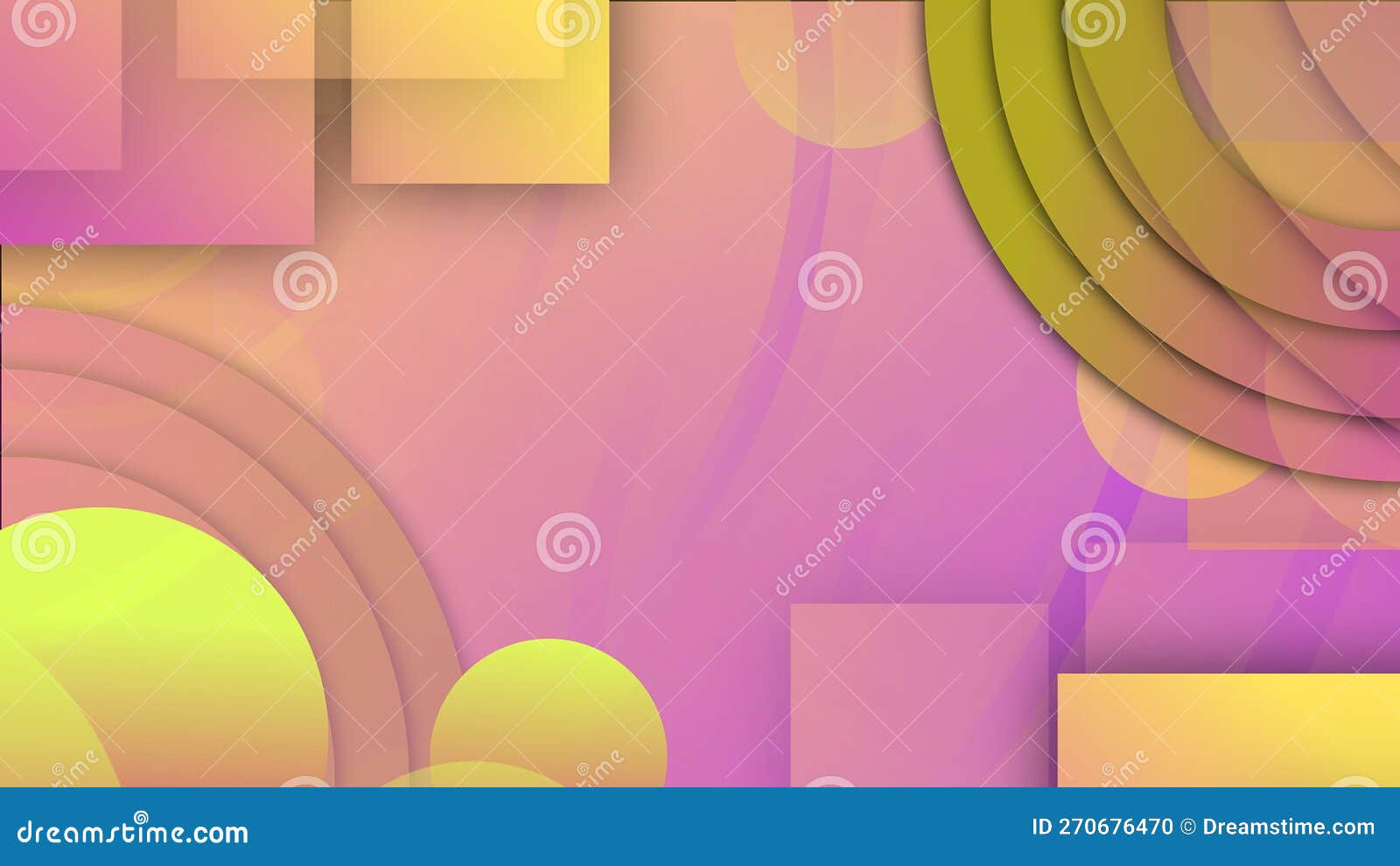 Colorful Washout Abstract Geometric Shape Background Stock Illustration ...
