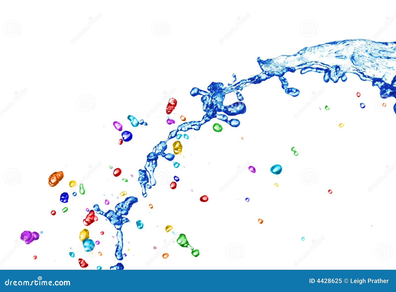 Colorful water stock image. Image of liquid, drink, flowing - 4428625