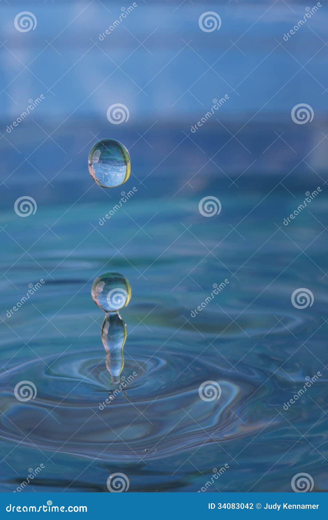 Colorful Water Drop and Splash Stock Photo - Image of drink, freshness ...
