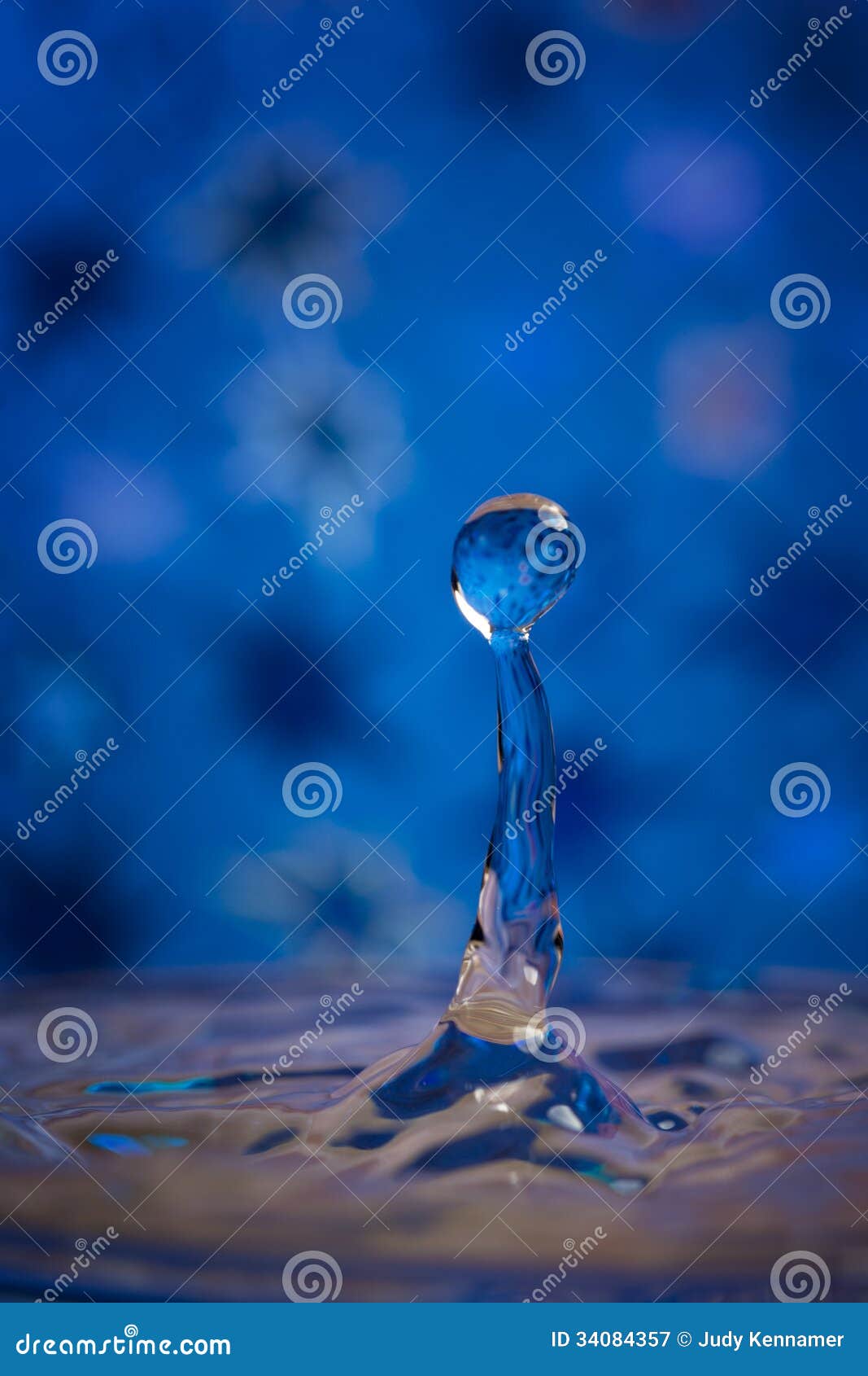 Colorful Water Drop and Splash Stock Image - Image of cool, drop: 34084357