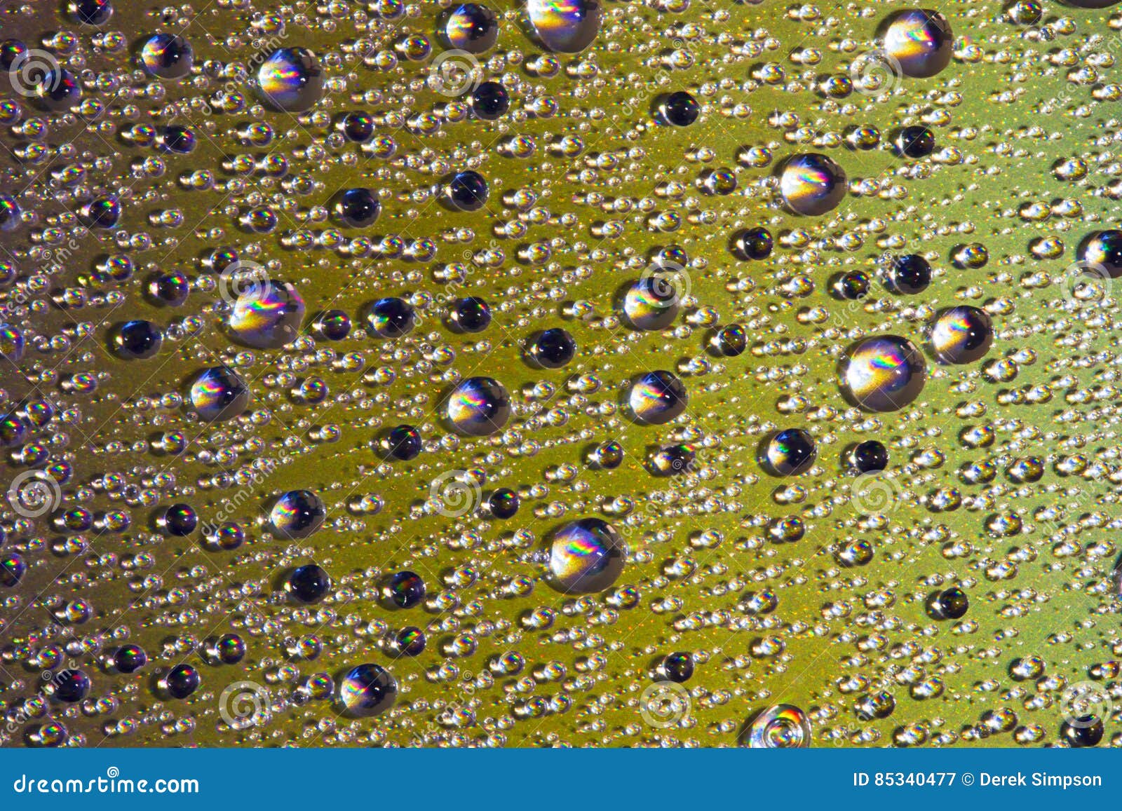 Colorful Water Droplet Abstract Stock Image - Image of rain ...