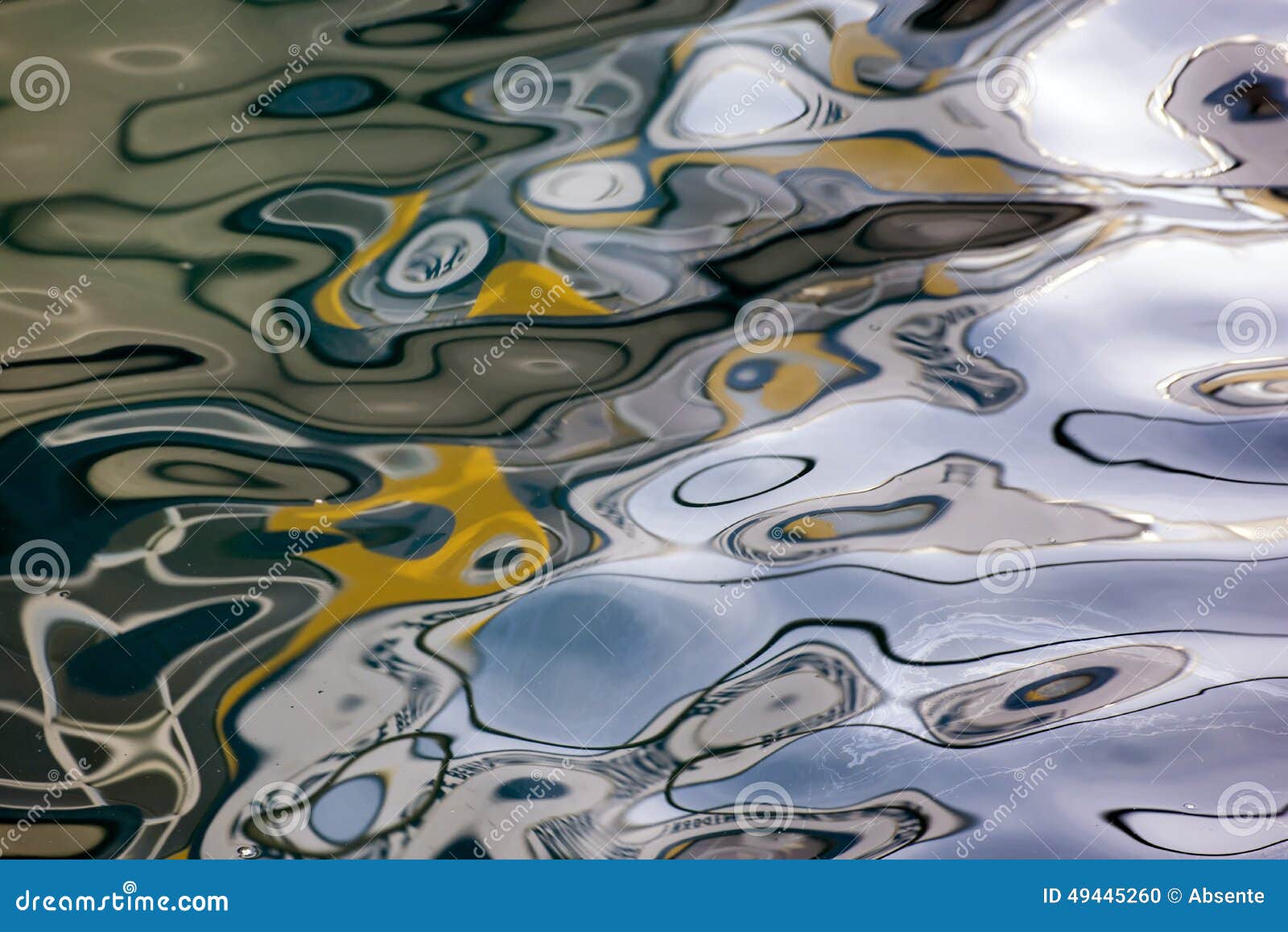 Colorful water reflection stock photo. Image of harbor - 49445260