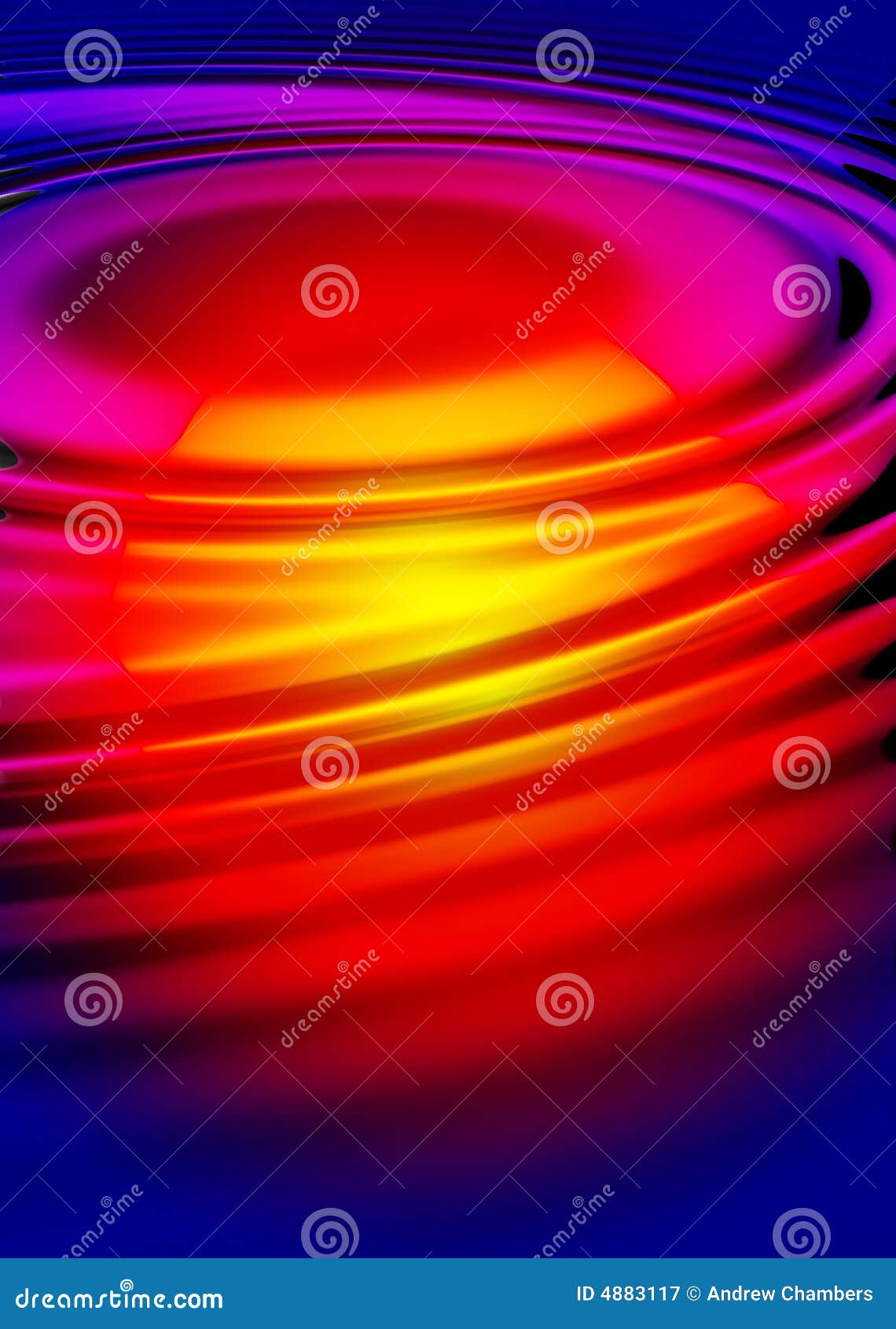 Colorful water ripples stock illustration. Illustration of colorful ...