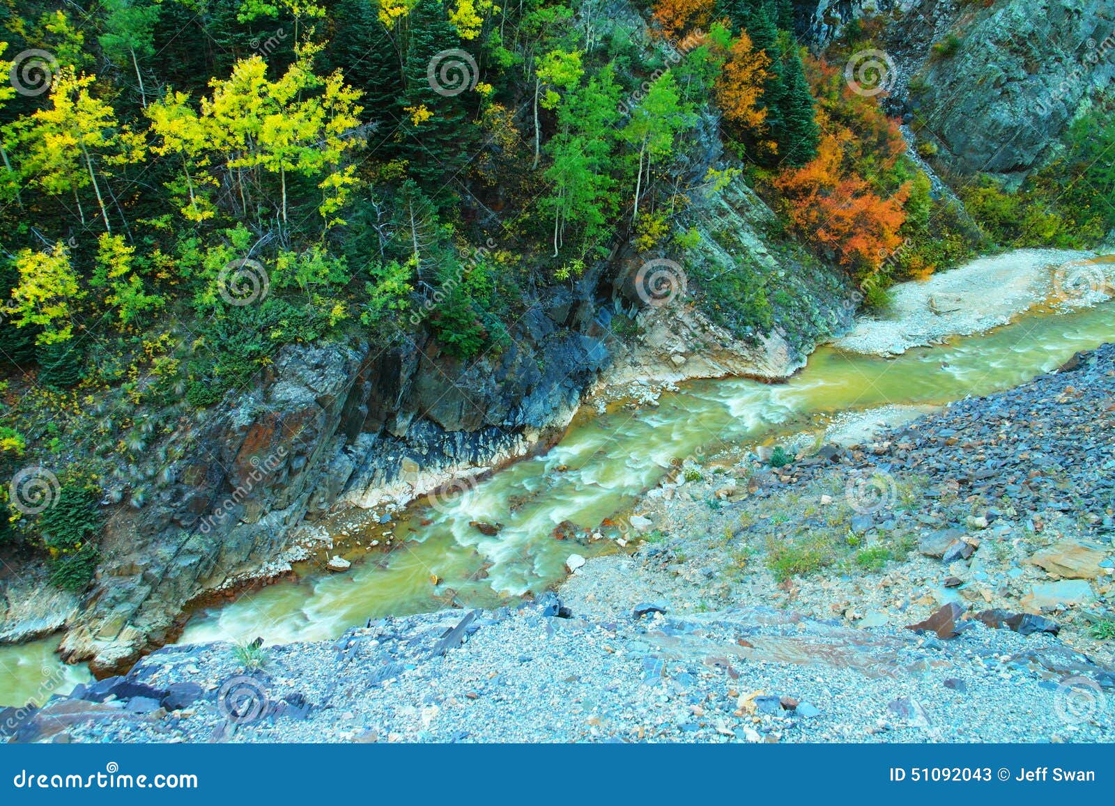 Colorful water stock image. Image of creek, water, flowing - 51092043