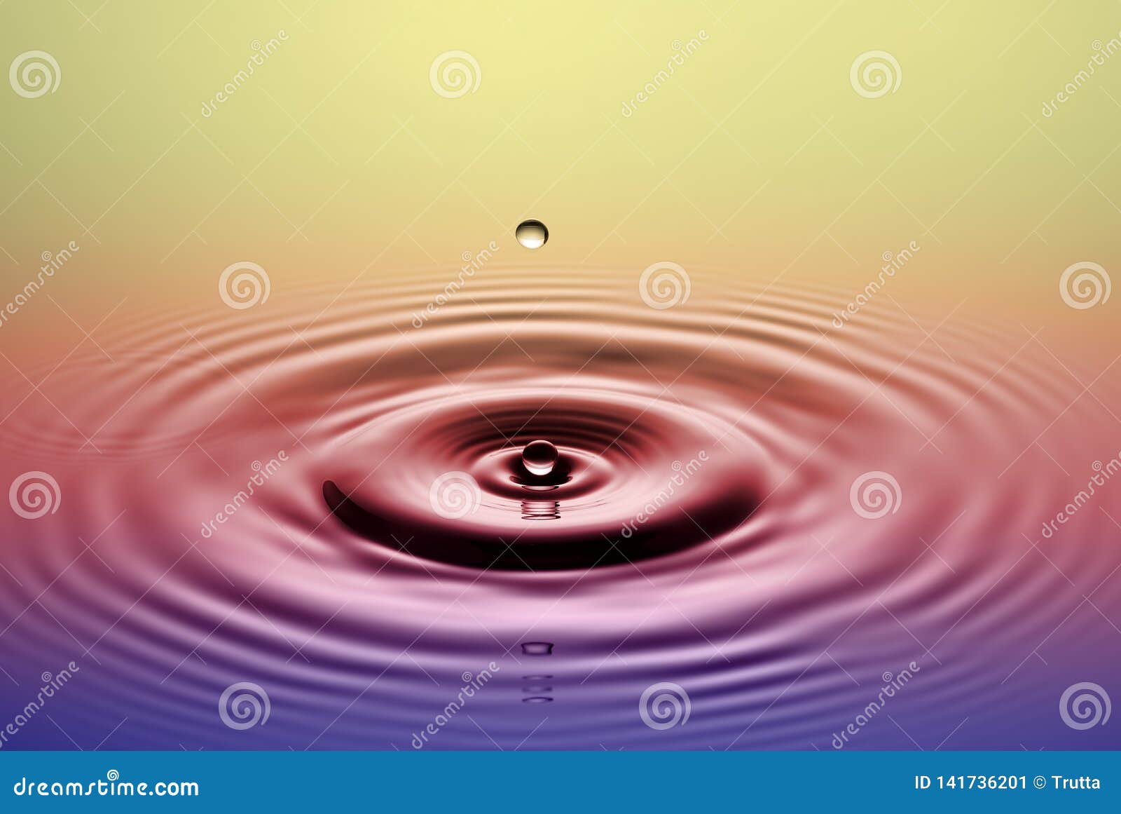 Colorful water splash stock image. Image of frozen, raindrop - 141736201