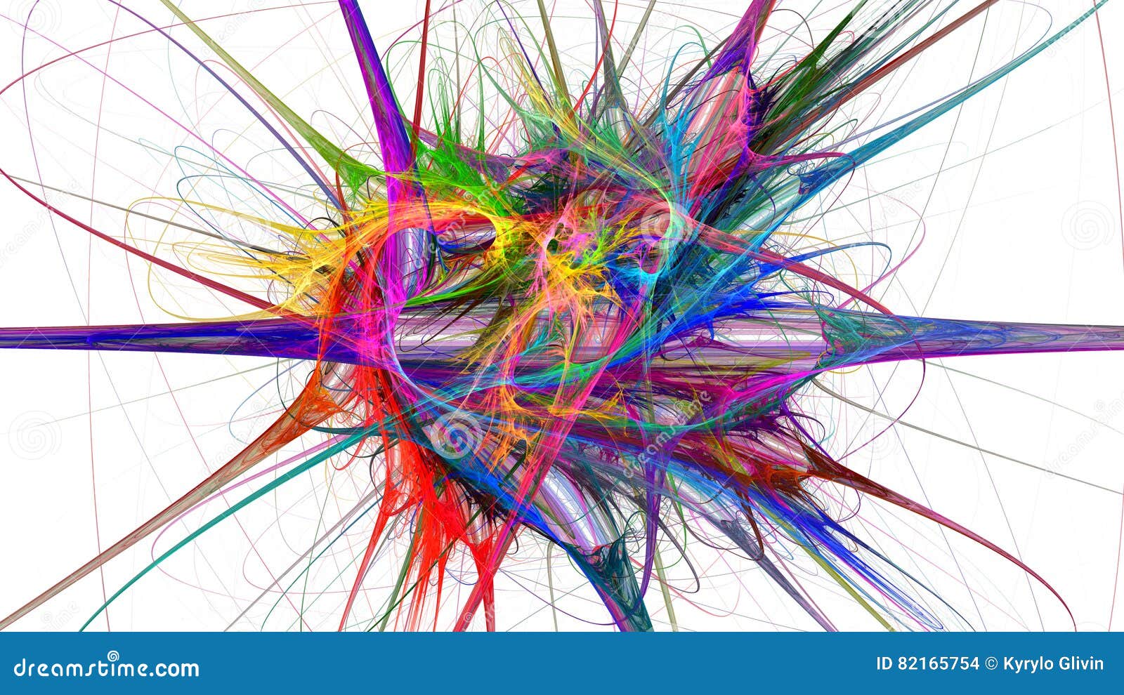 Colorful Watercolor Explosion Abstract Background Stock Illustration ...