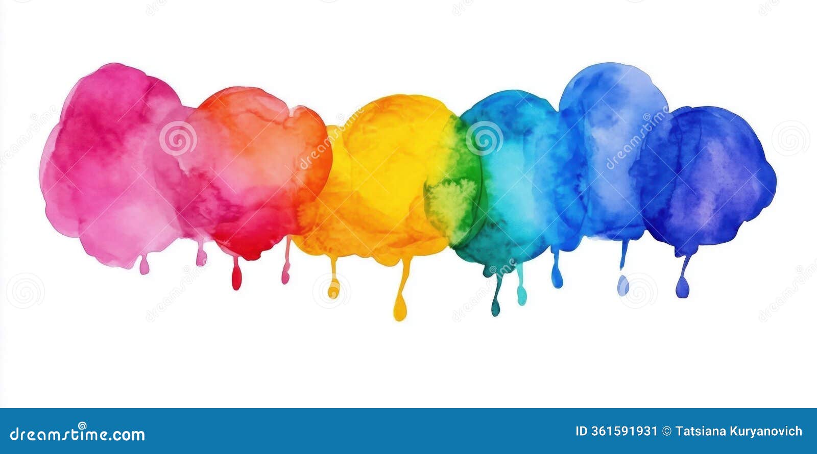Rainbow Blobs Royalty-Free Stock Photo | CartoonDealer.com #25754379