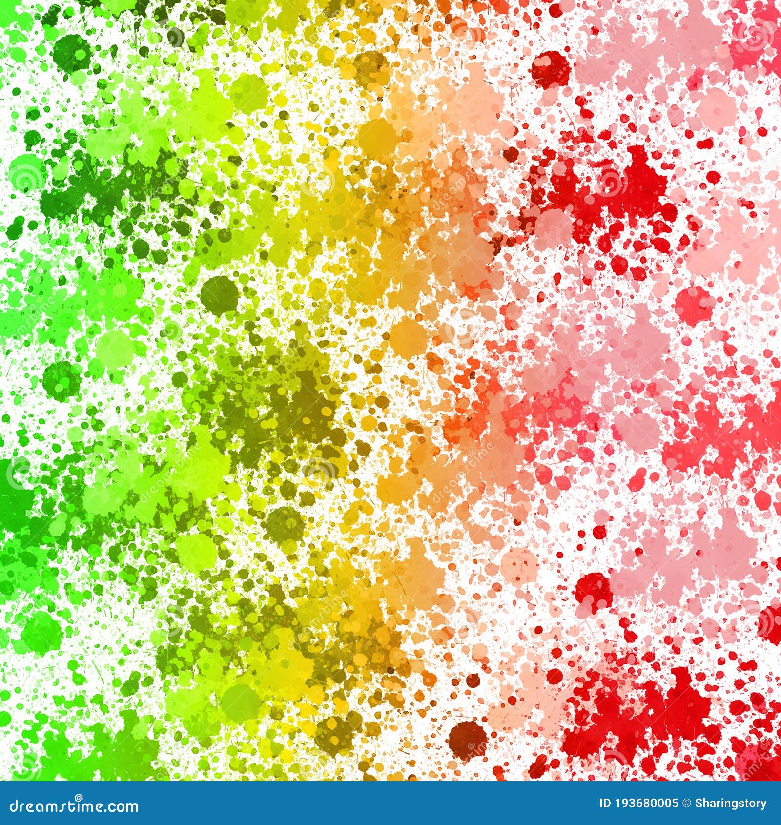 Colorful Watercolor Splash Background Stock Illustration - Illustration ...