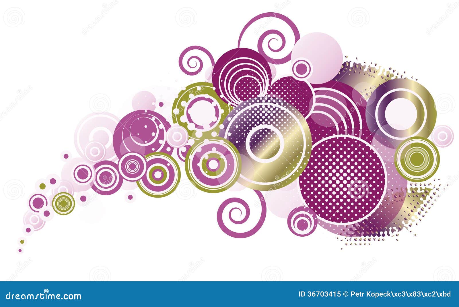 Colorful wave stock illustration. Illustration of bubbly - 36703415