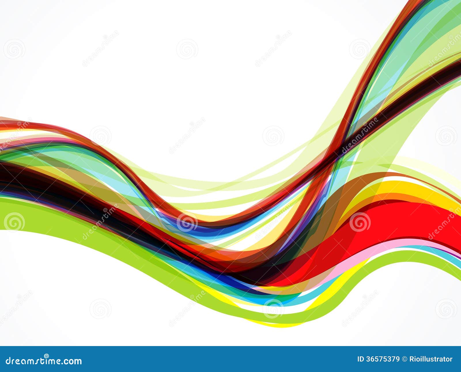 Colorful wave background stock vector. Illustration of abstraction ...