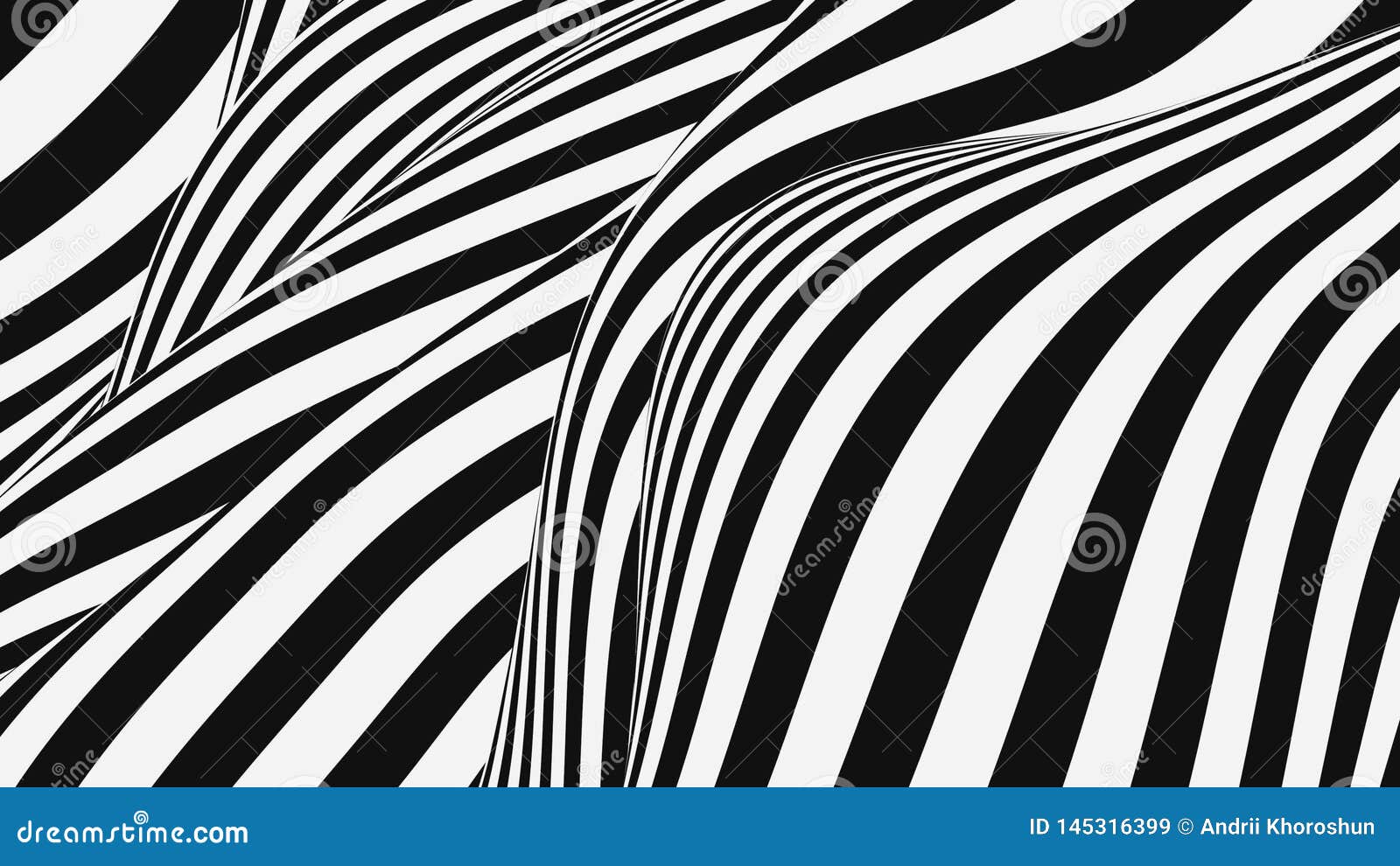 Colorful Wave Bend Loop Animation. Futuristic Geometric Diagonal Lines ...