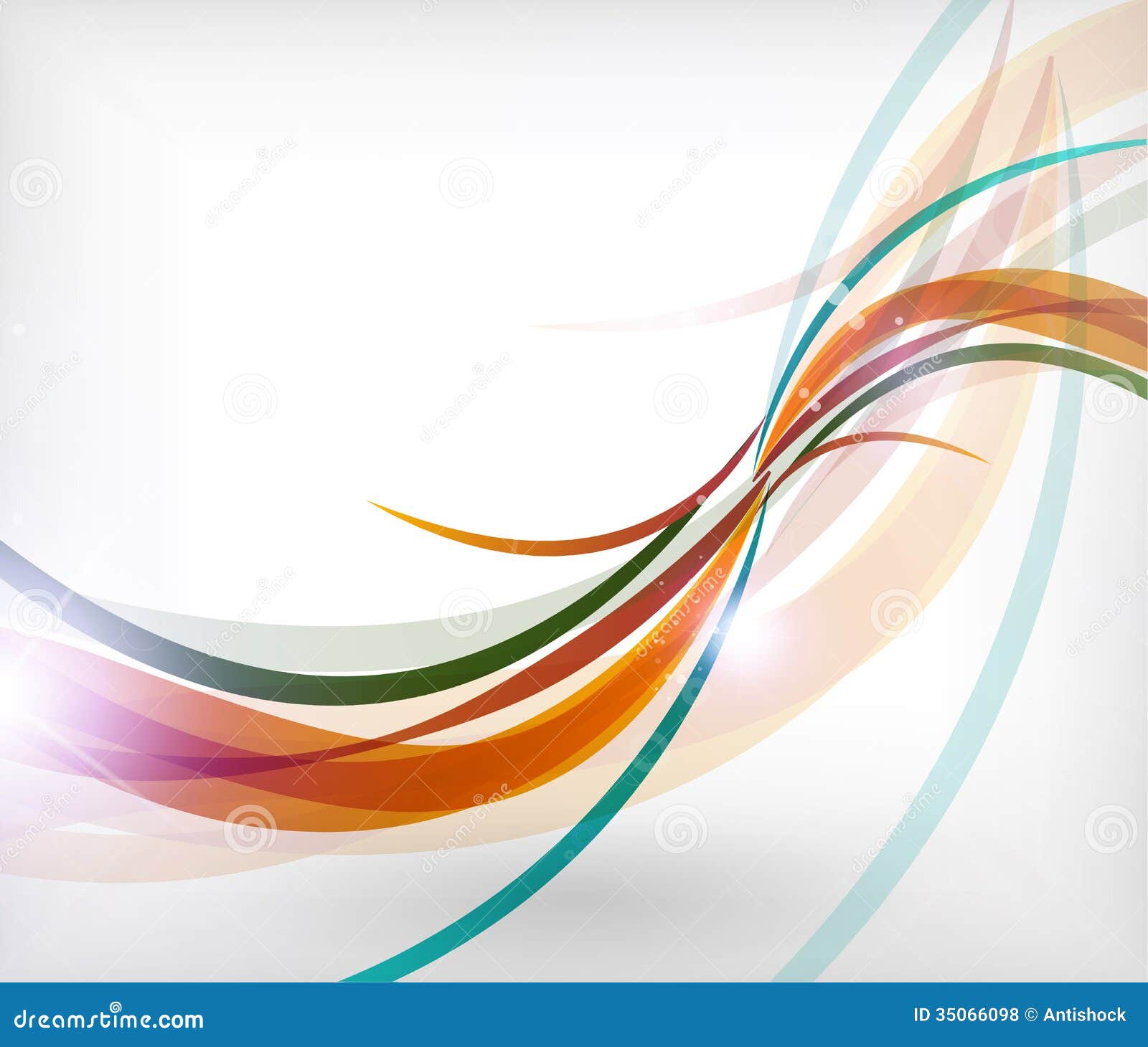 Colorful Wave Lines Patterns Business Card Stock Vector - Illustration ...