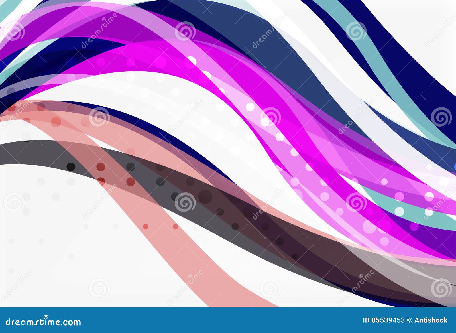 Colorful Wave Stripes and Lines Stock Vector - Illustration of abstract ...