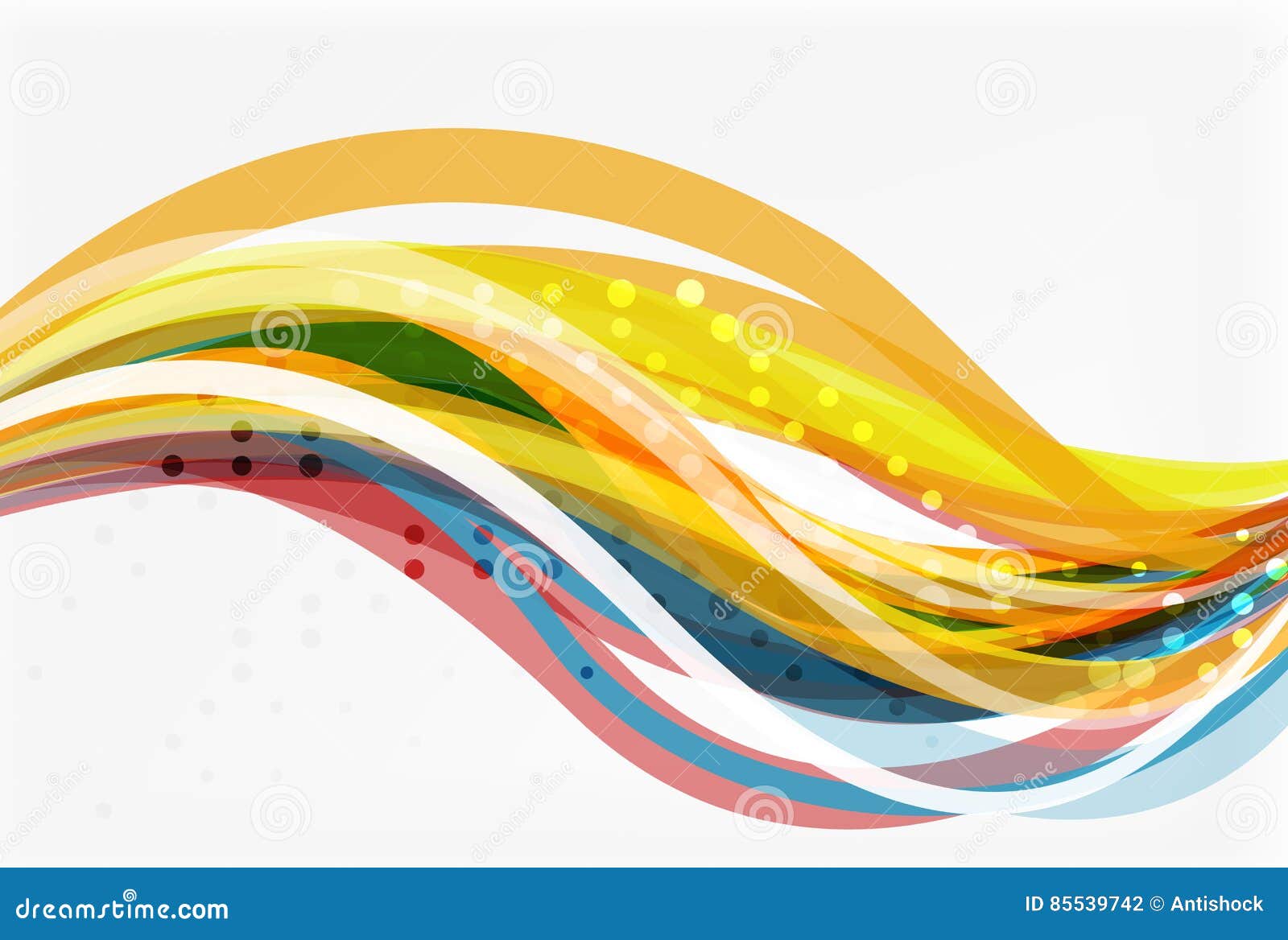 Colorful Wave Stripes and Lines Stock Vector - Illustration of curve ...