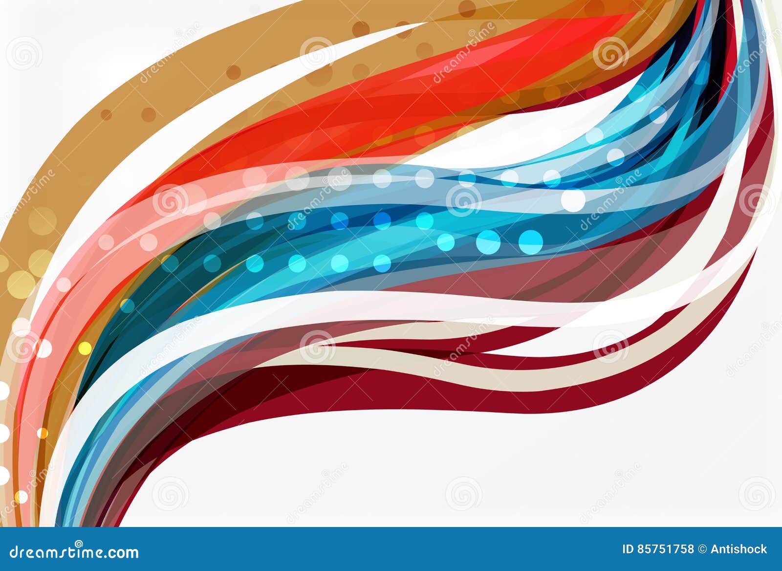 Colorful Wave Stripes and Lines Stock Vector - Illustration of line ...