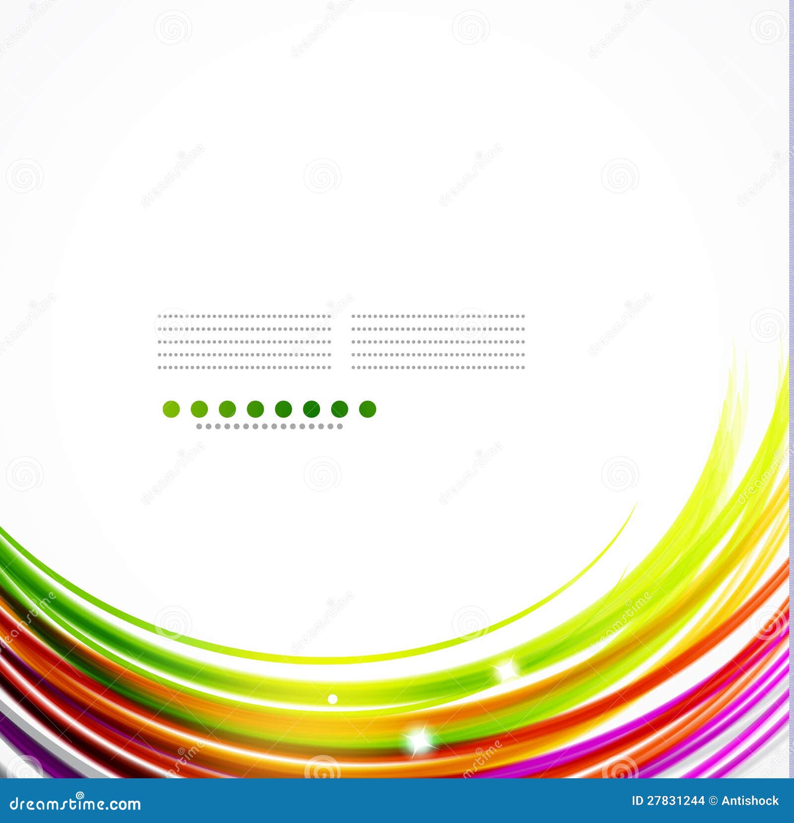 Colorful wavy lines stock vector. Illustration of green - 27831244 Colorful wavy lines stock vector. Illustration of green - 27831244