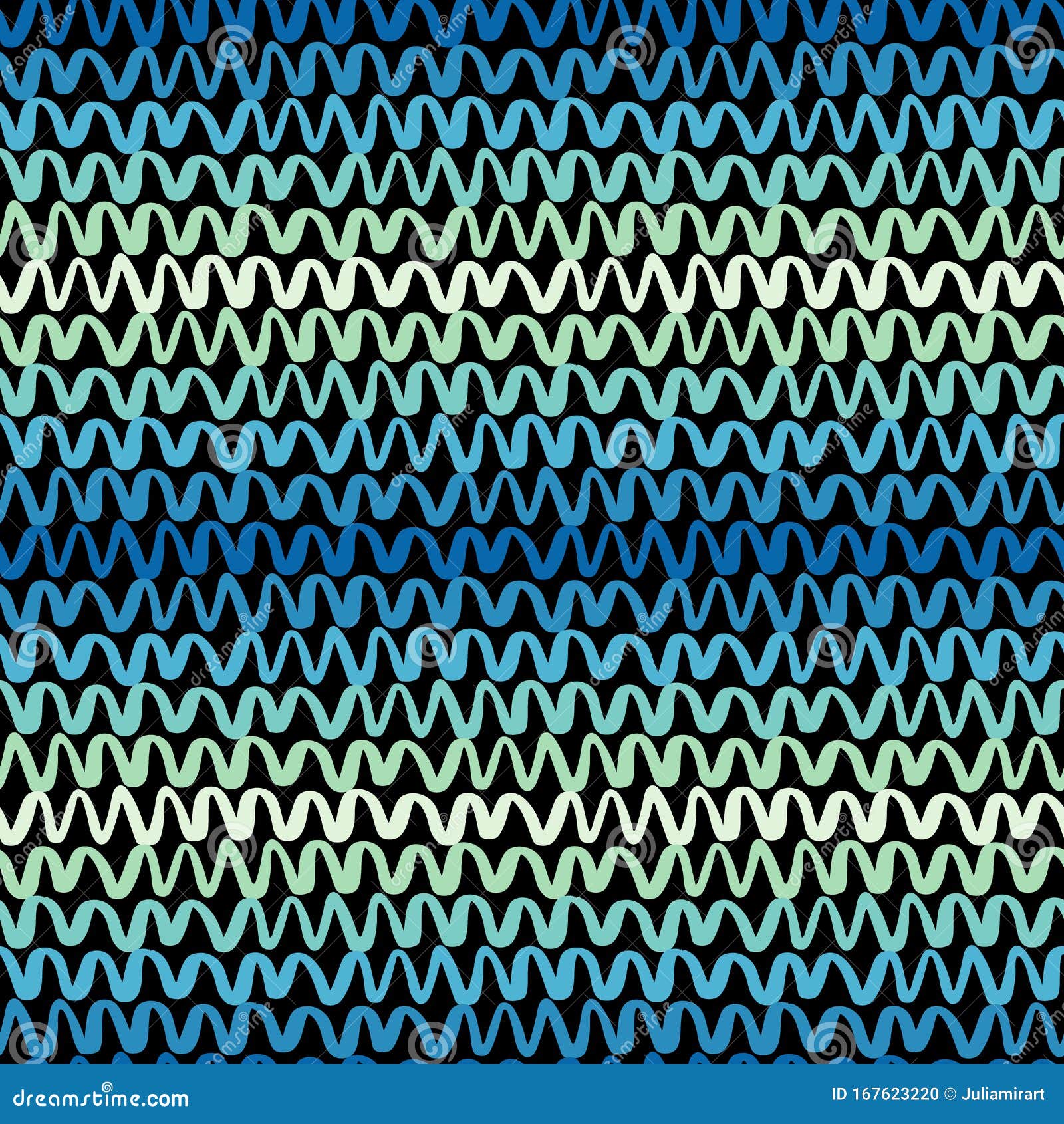 Colorful Wavy Lines Pattern-07 Stock Vector - Illustration of abstract ...