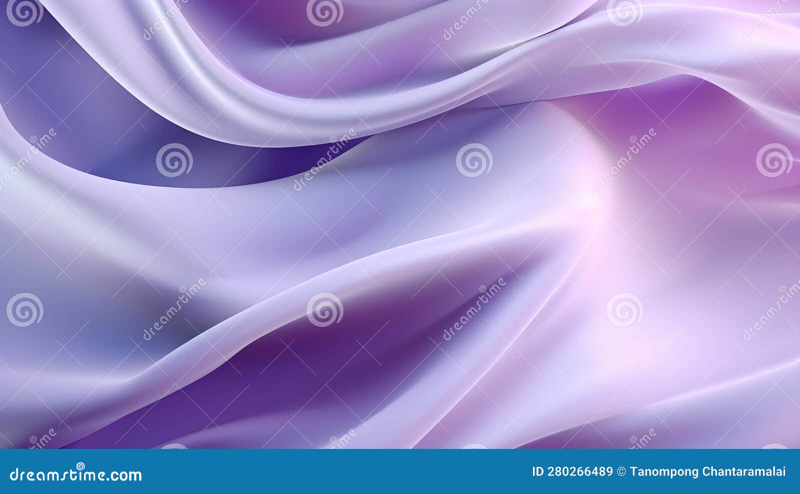 Colorful Wavy Liquid Flow, Purple Smooth Fold Silky Satin Surface ...