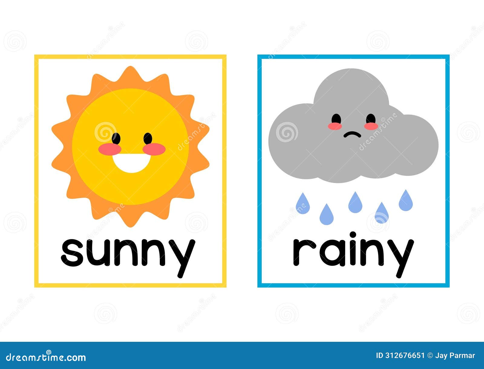 Colorful the Weather Today Circle Time Chart Flashcards - 3 Stock ...